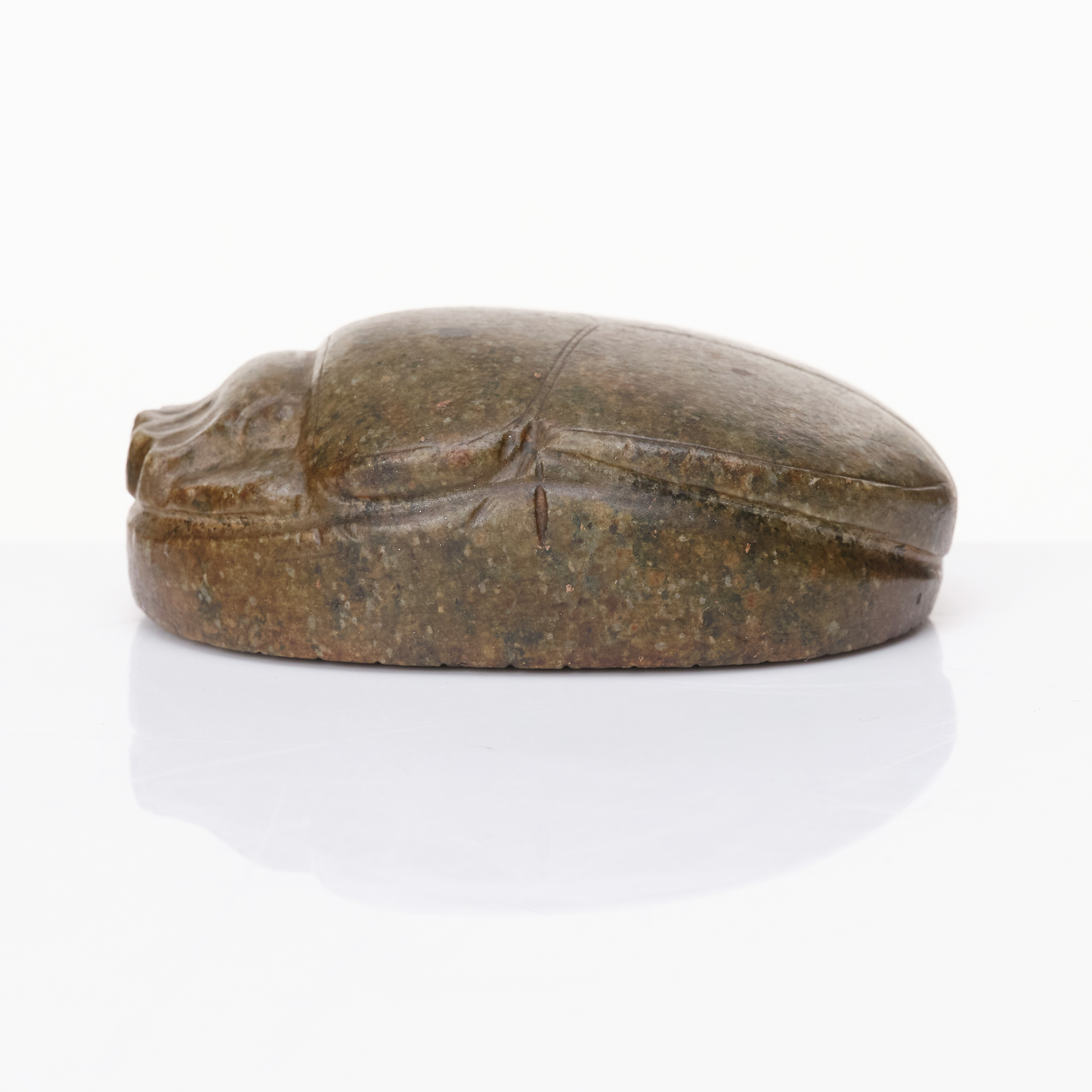 Skarabé, s.k. begravningsskarabé, Egypten troligen sendynastisk tid, 26 ...