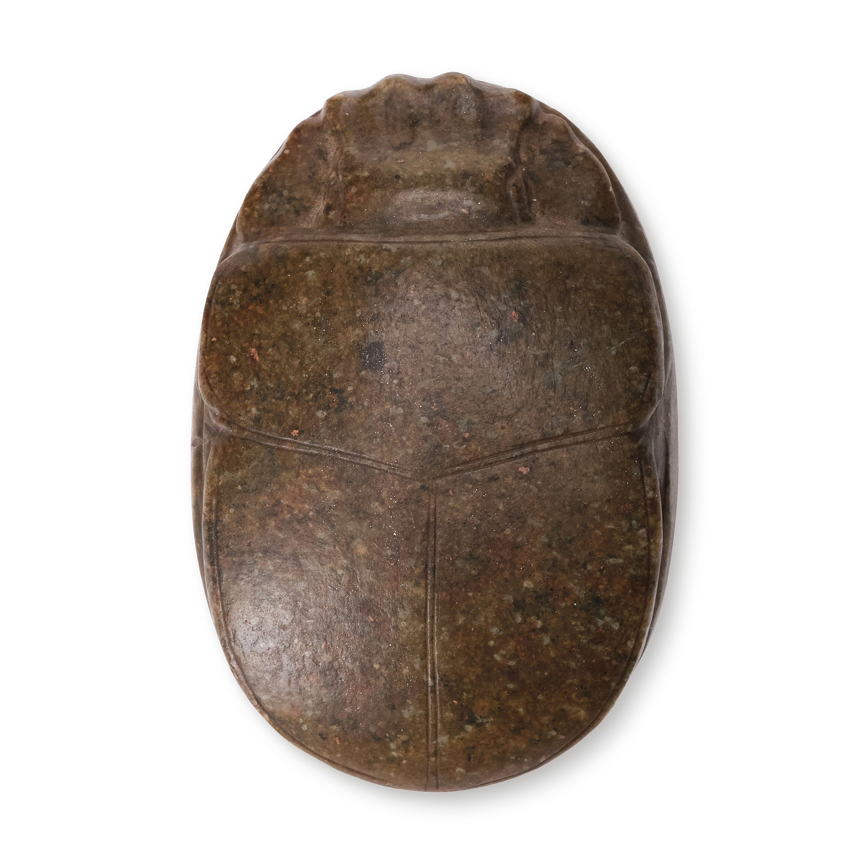 Skarabé, s.k. begravningsskarabé, Egypten troligen sendynastisk tid, 26 ...