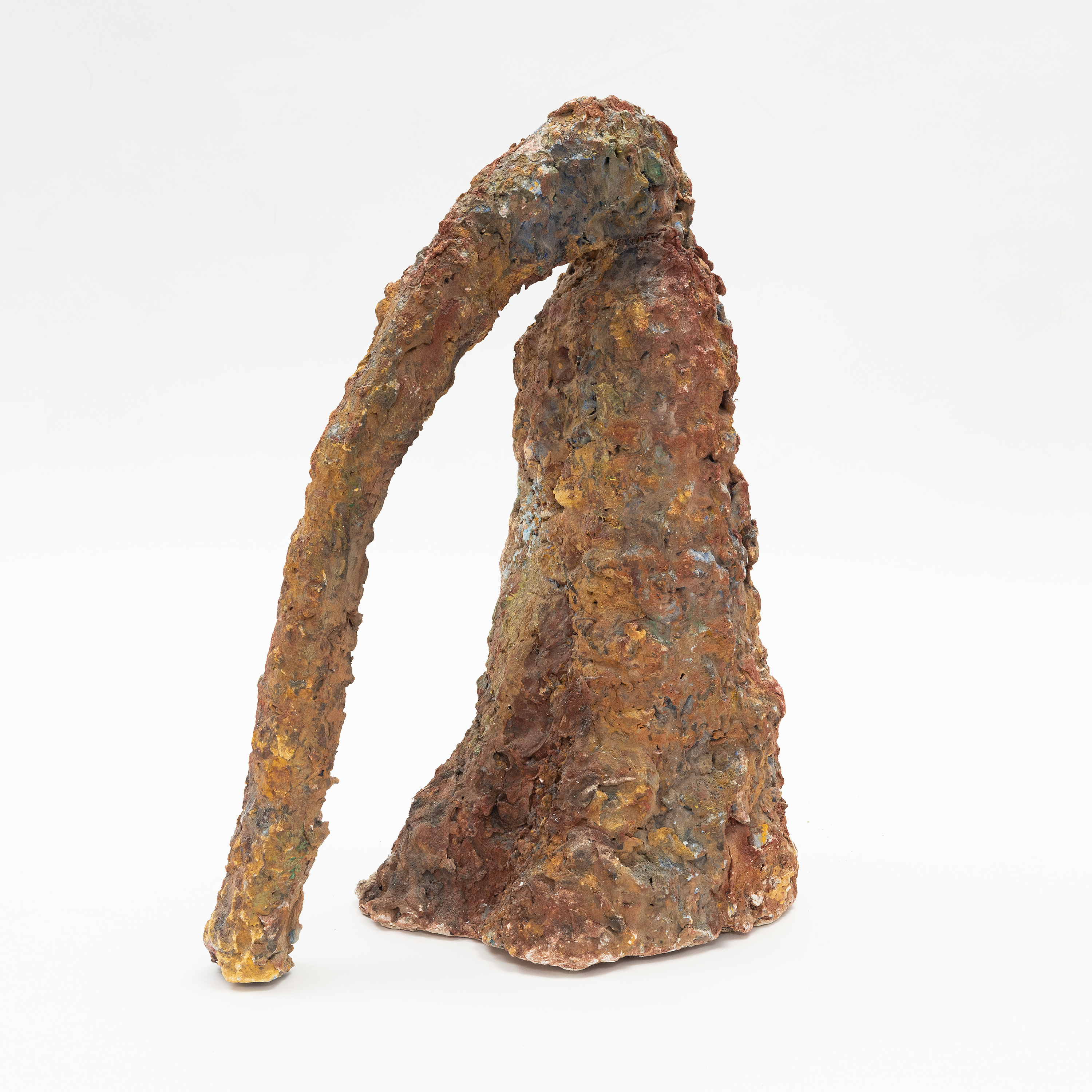 Peter Tillberg, skulptur. Bemålad cement och terrakotta. - Bukowskis