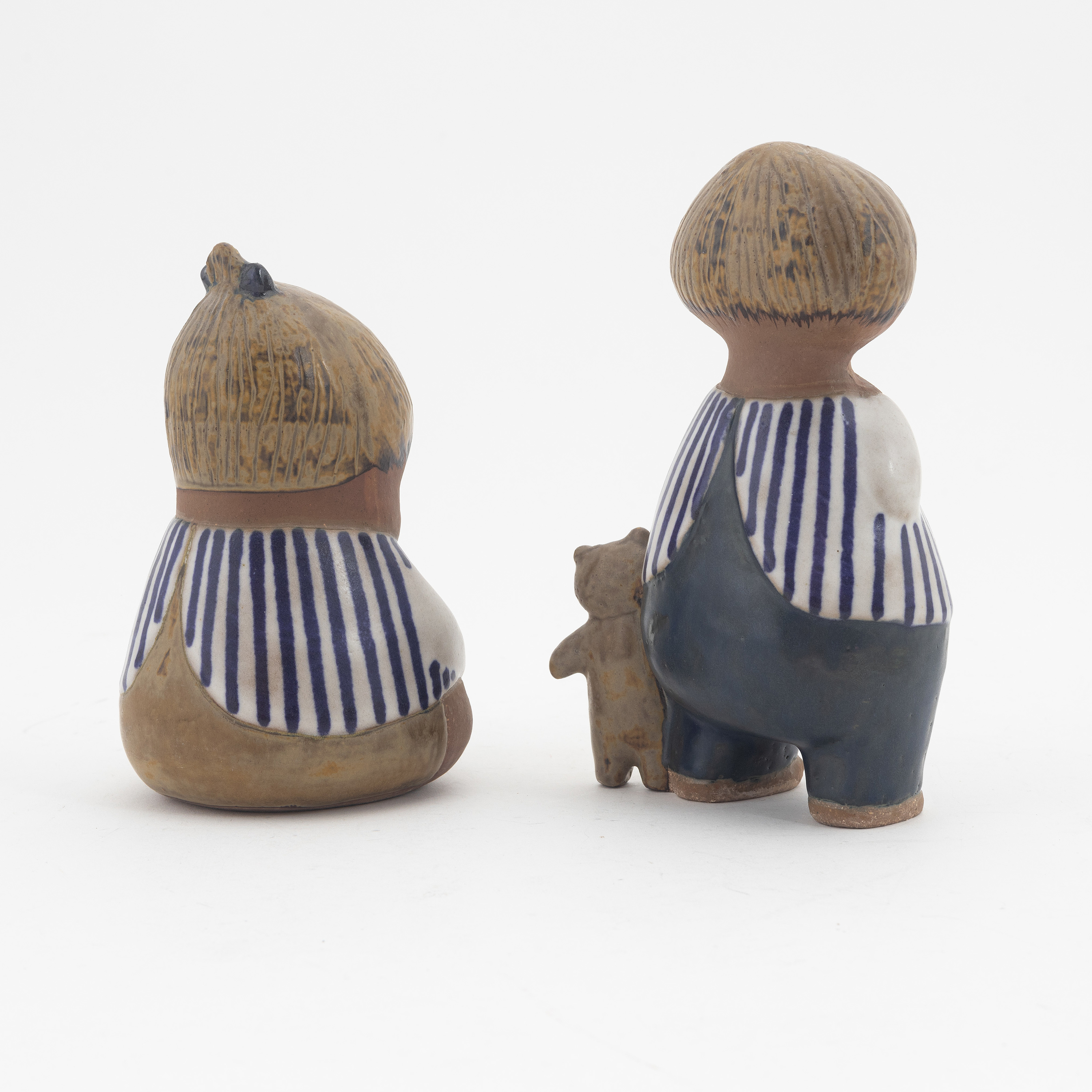 Lisa Larson, two stoneware figurines, Gustavsberg. - Bukowskis