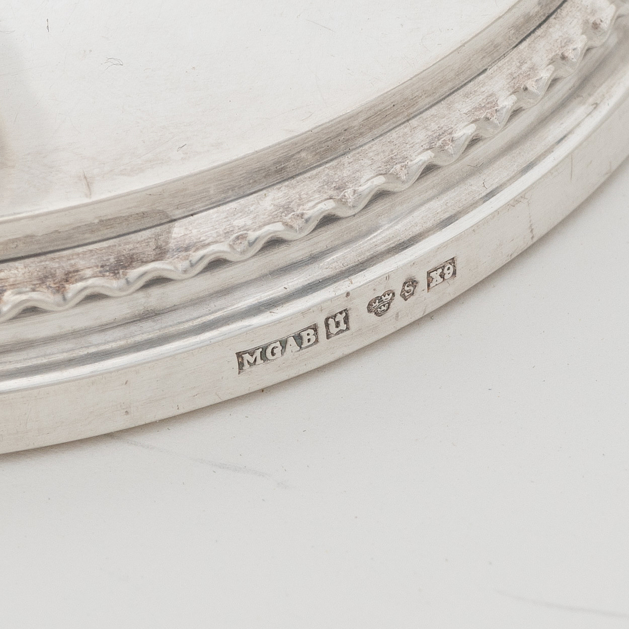 Three pairs of silver candlesticks, Finnish and Swedish hallmarks 1927 ...