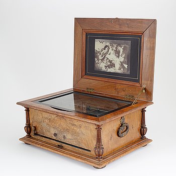 A music box, Germany, probably. Late 19th Century. - Bukowskis