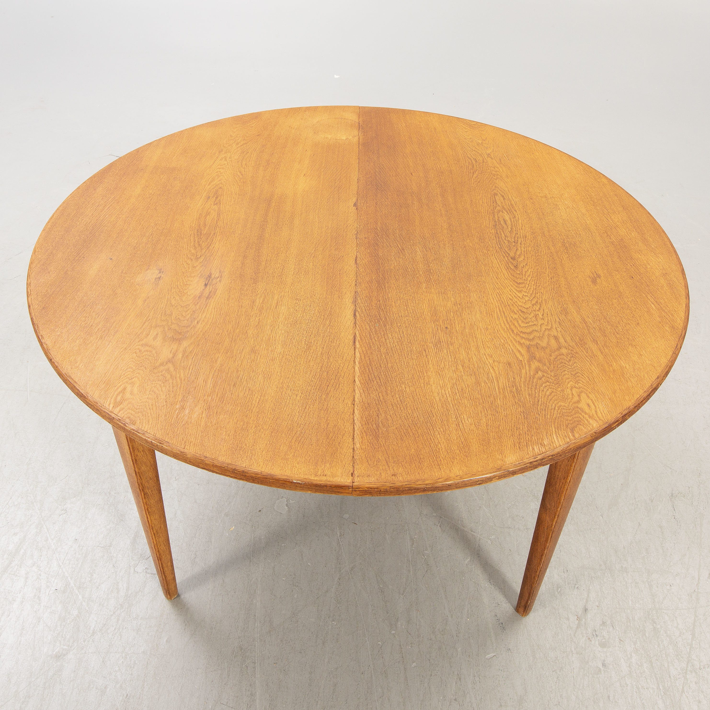 An Omann Jun teak dining table model 55 1950/60s. - Bukowskis