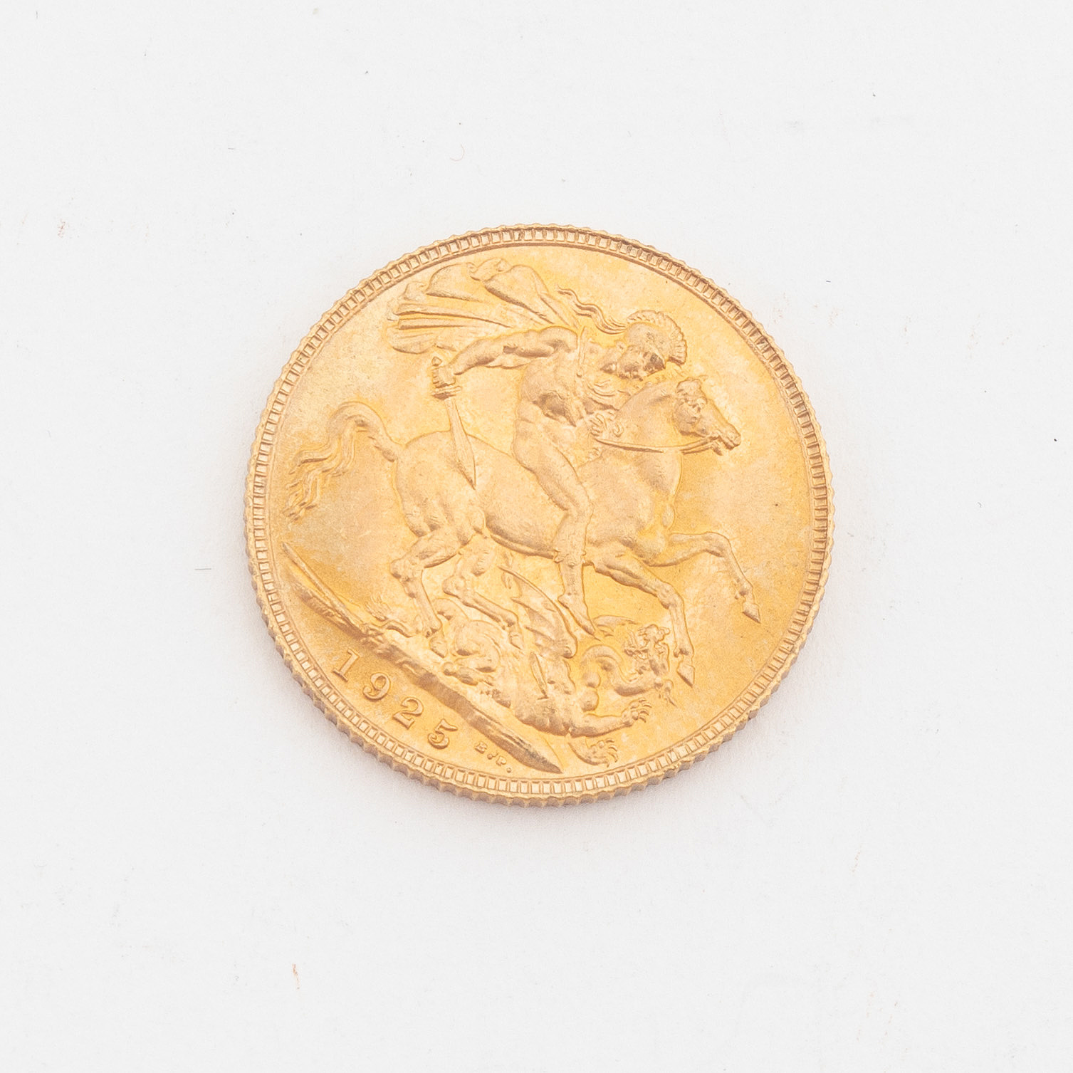 A British gold sovereign, 1925. - Bukowskis