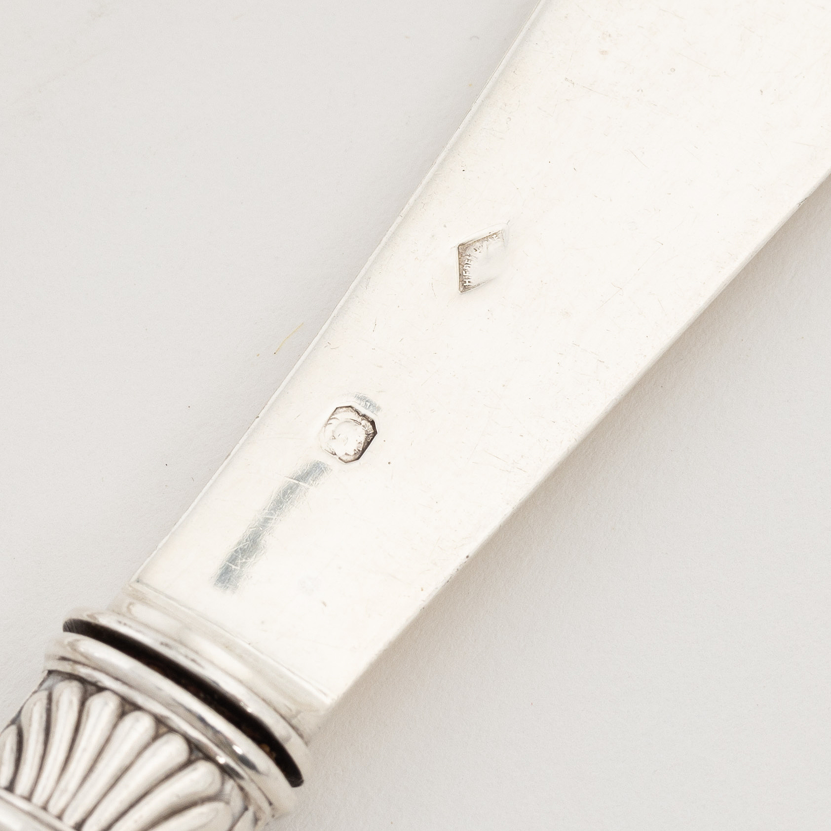 Maison Boin-Taburet, 30 pieces of silver fish cutlery, Paris, France ...