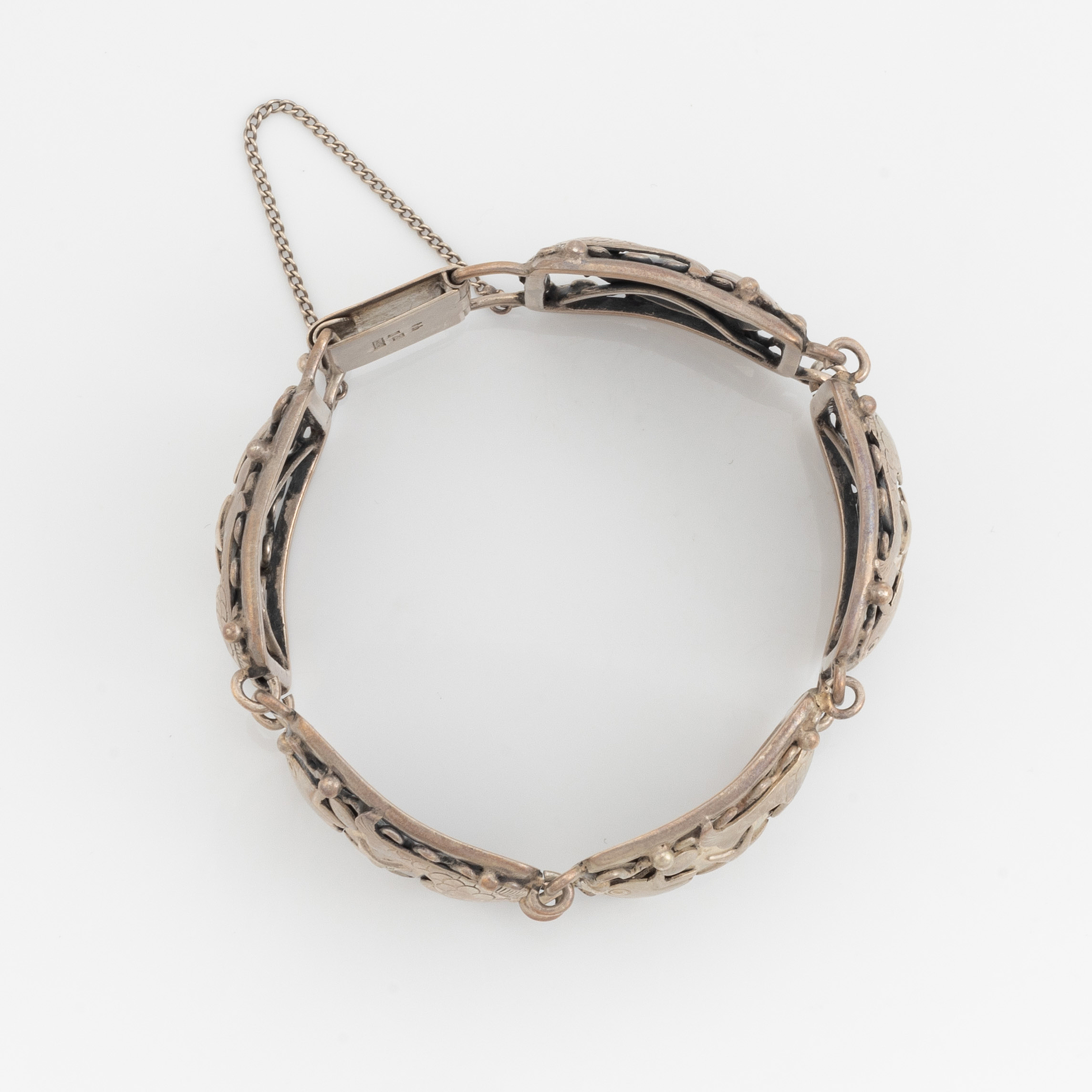 Armband, silver, Gussi, Malmö 1955. - Bukowskis