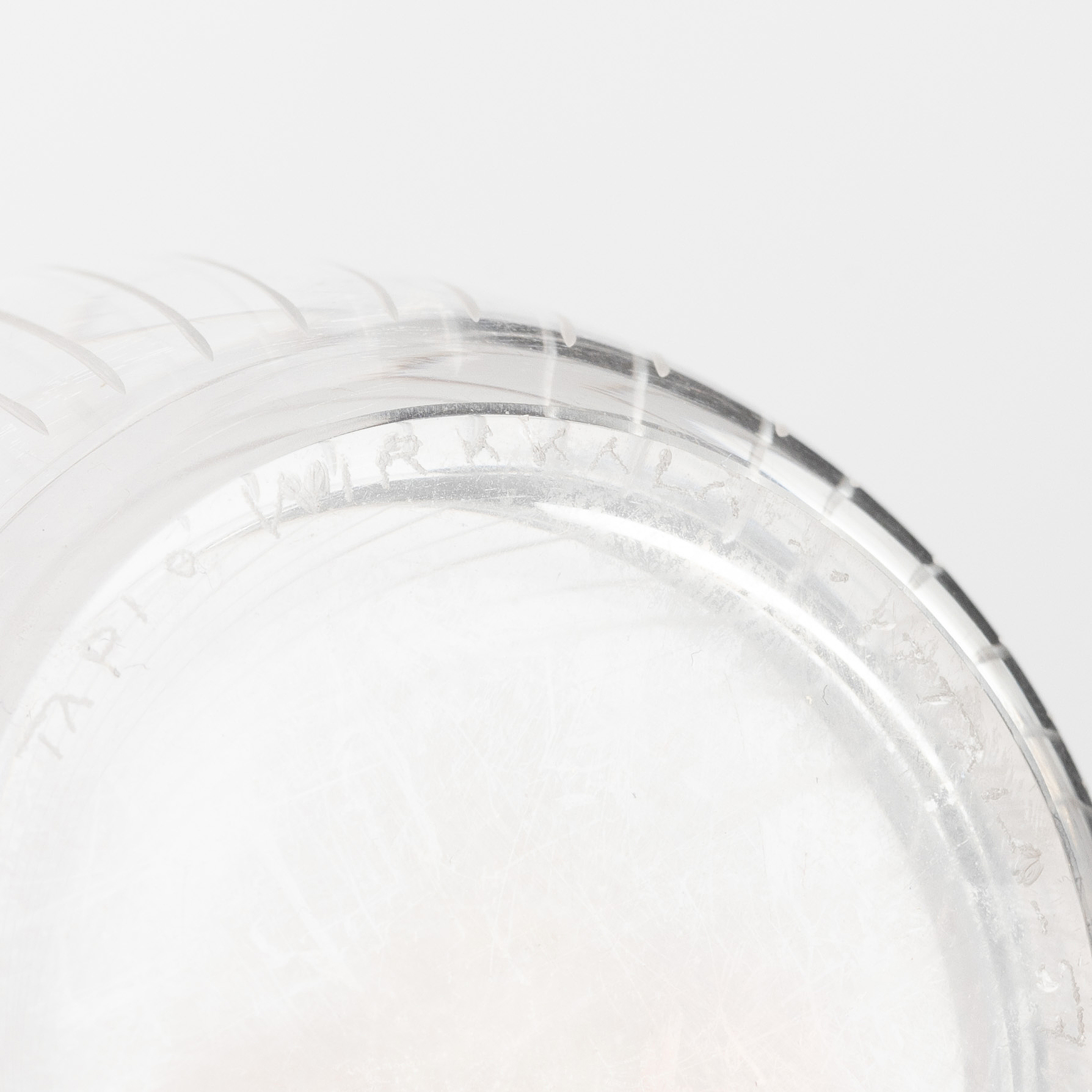 Tapio Wirkkala, skål, modell 3337 och vas, glas, Iittala, signerade ...