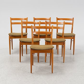 Stolar, 6 st, 1950/60-tal. - Bukowskis