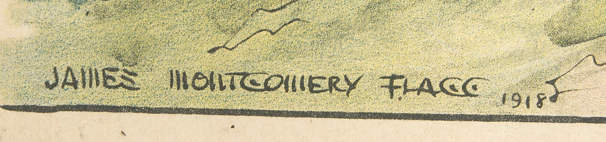 James Montgomery Flagg, efter affisch. - Bukowskis