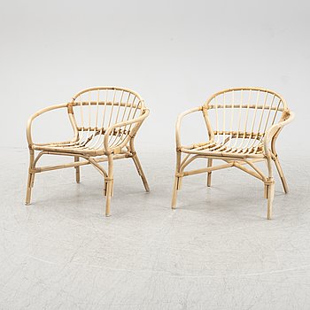 Knut Hagberg & Marianne Hagberg, fåtöljer, ett par, "Albacken", IKEA ...