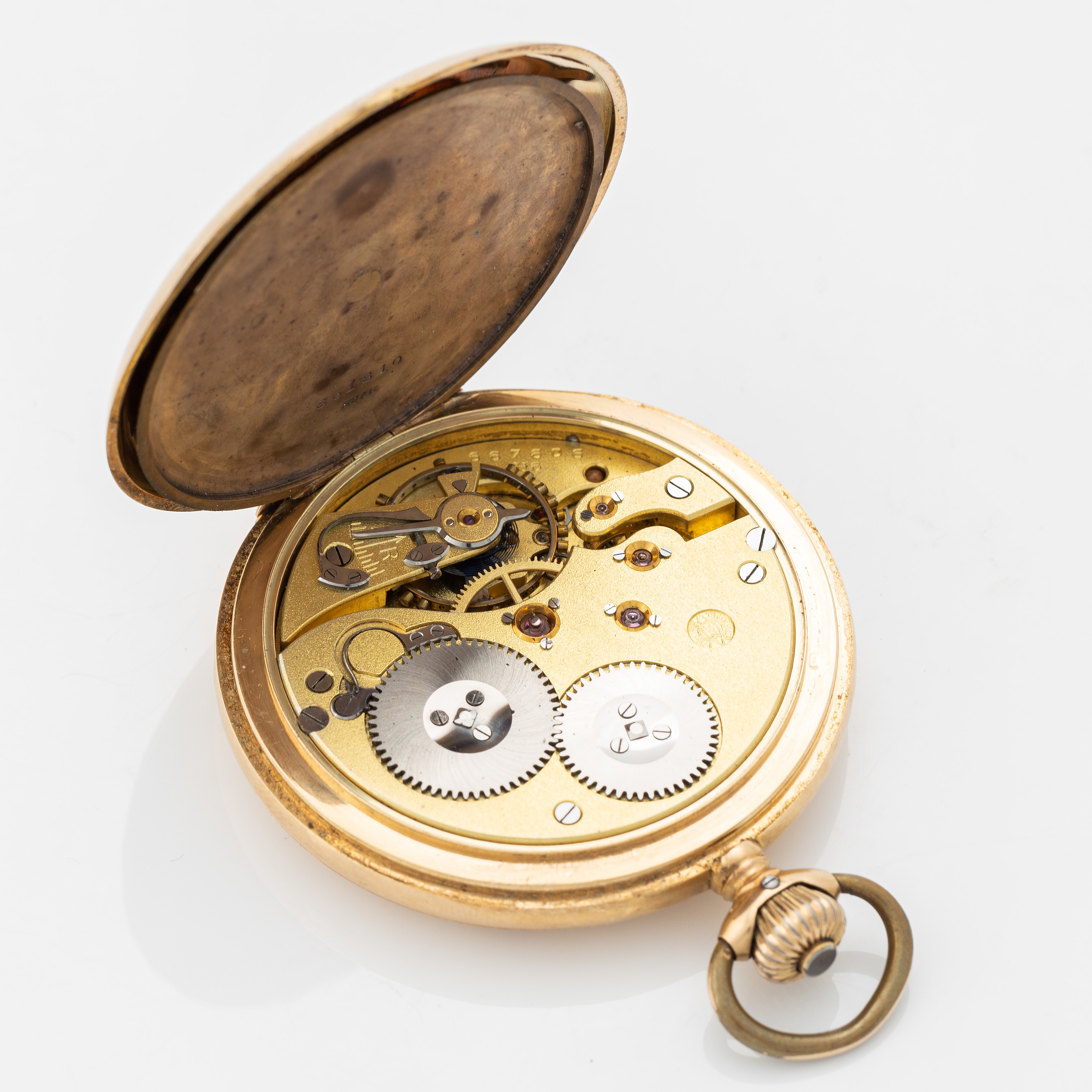 IWC, pocket watch, hunter, 51,5 mm. - Bukowskis