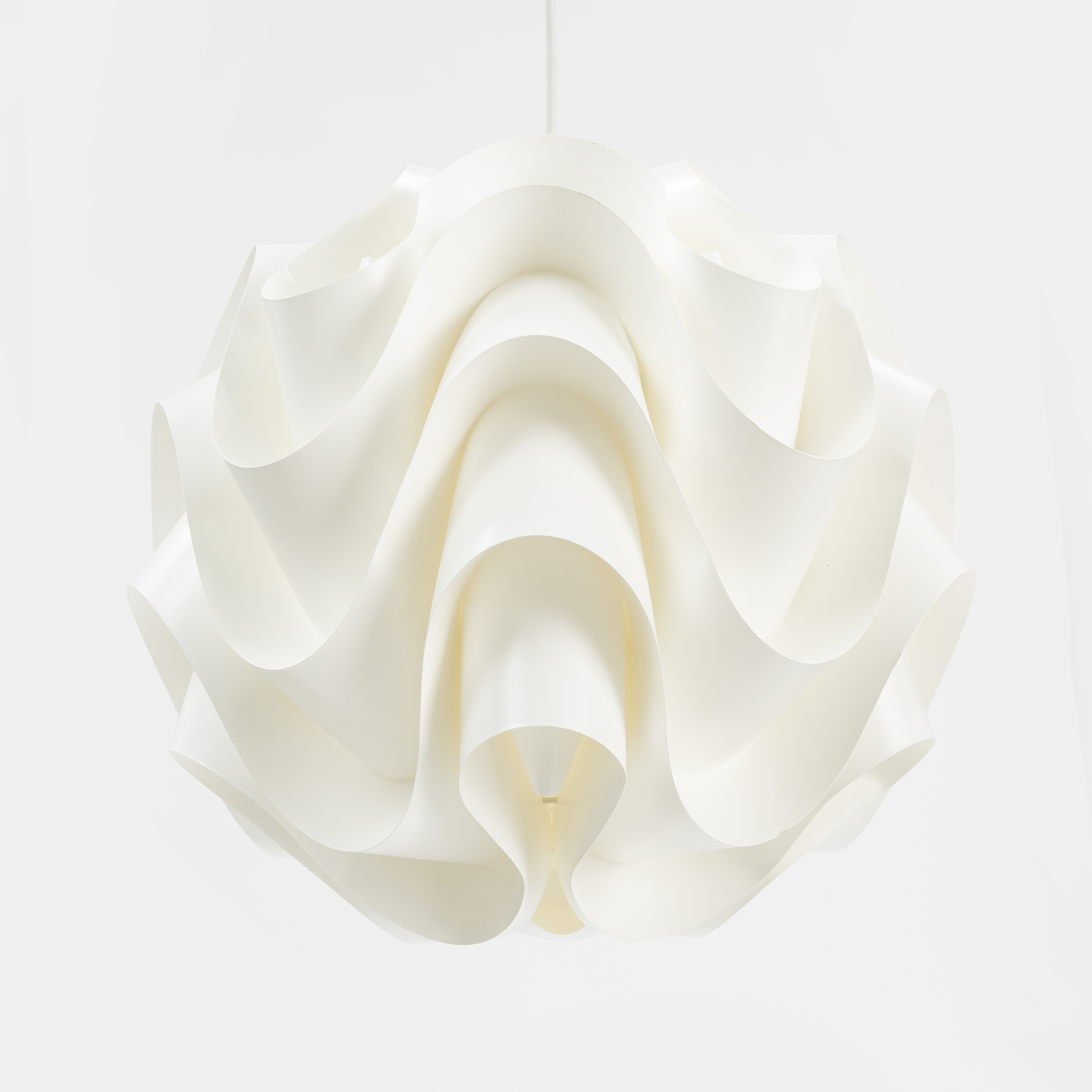 Poul Christiansen, taklampa, "172B Sinus L", Le klint. - Bukowskis