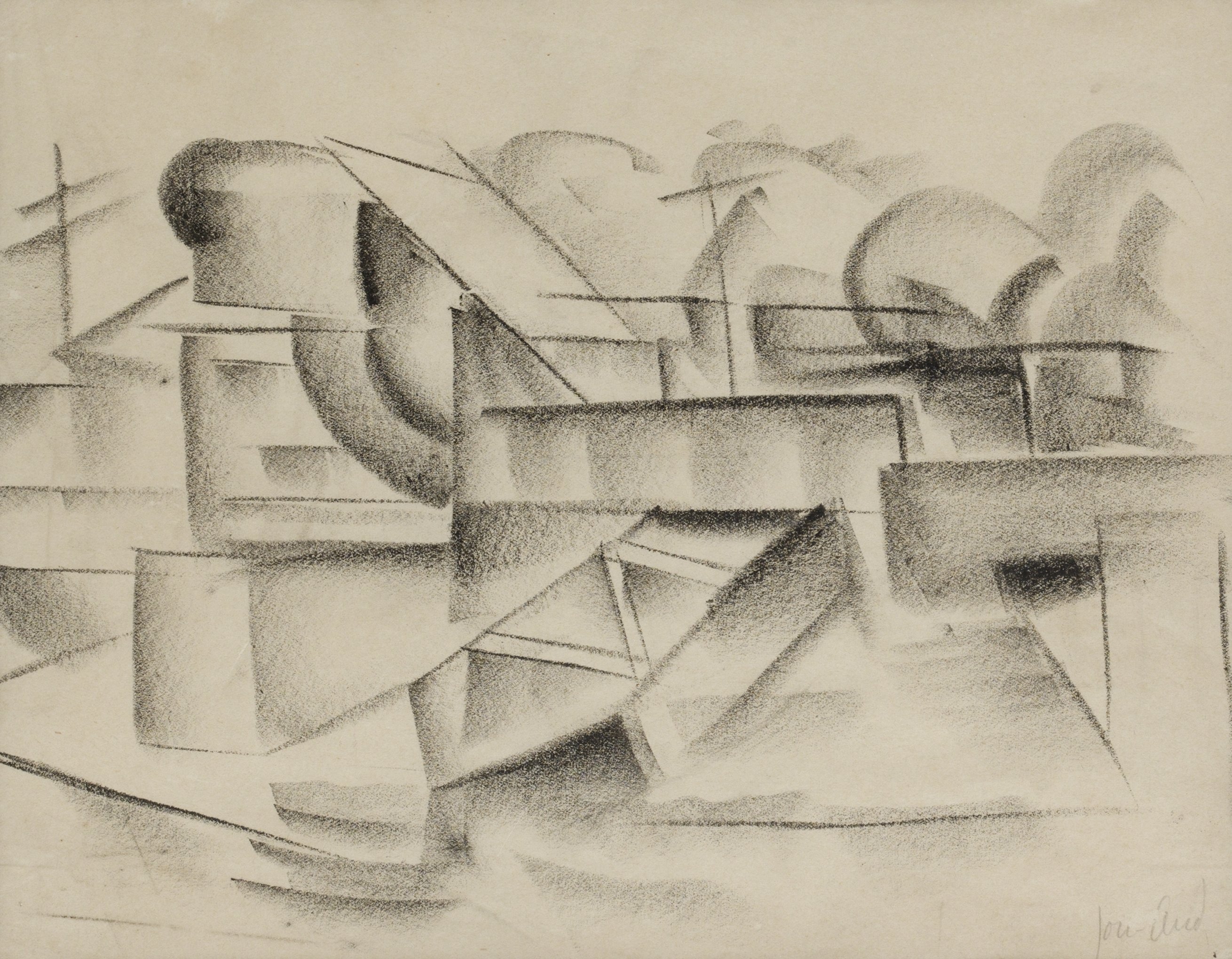 John Jon-And, Hamnmotiv. - Bukowskis