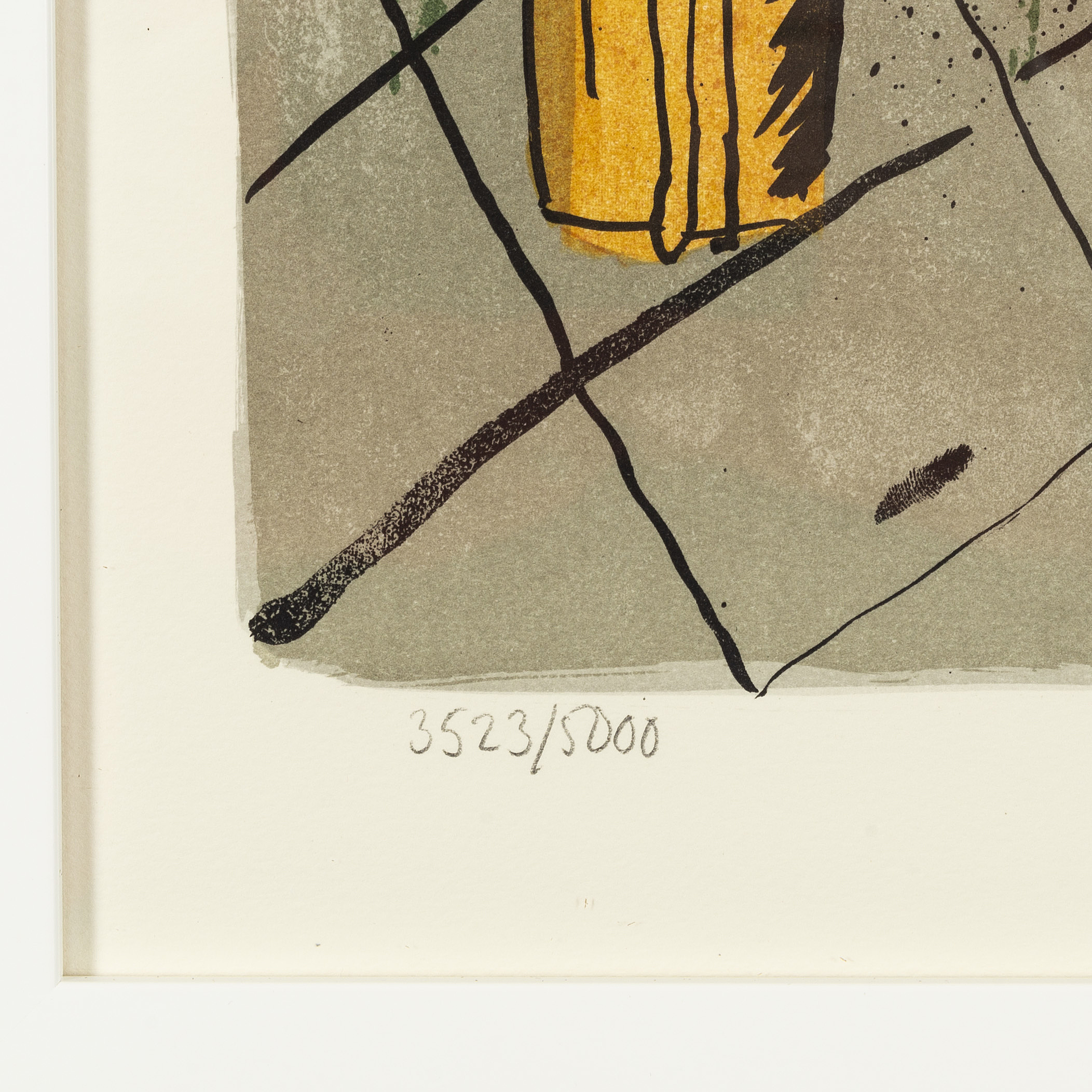 Madeleine Pyk, lithograph in colours, 1994, signed 3523/5000. - Bukowskis