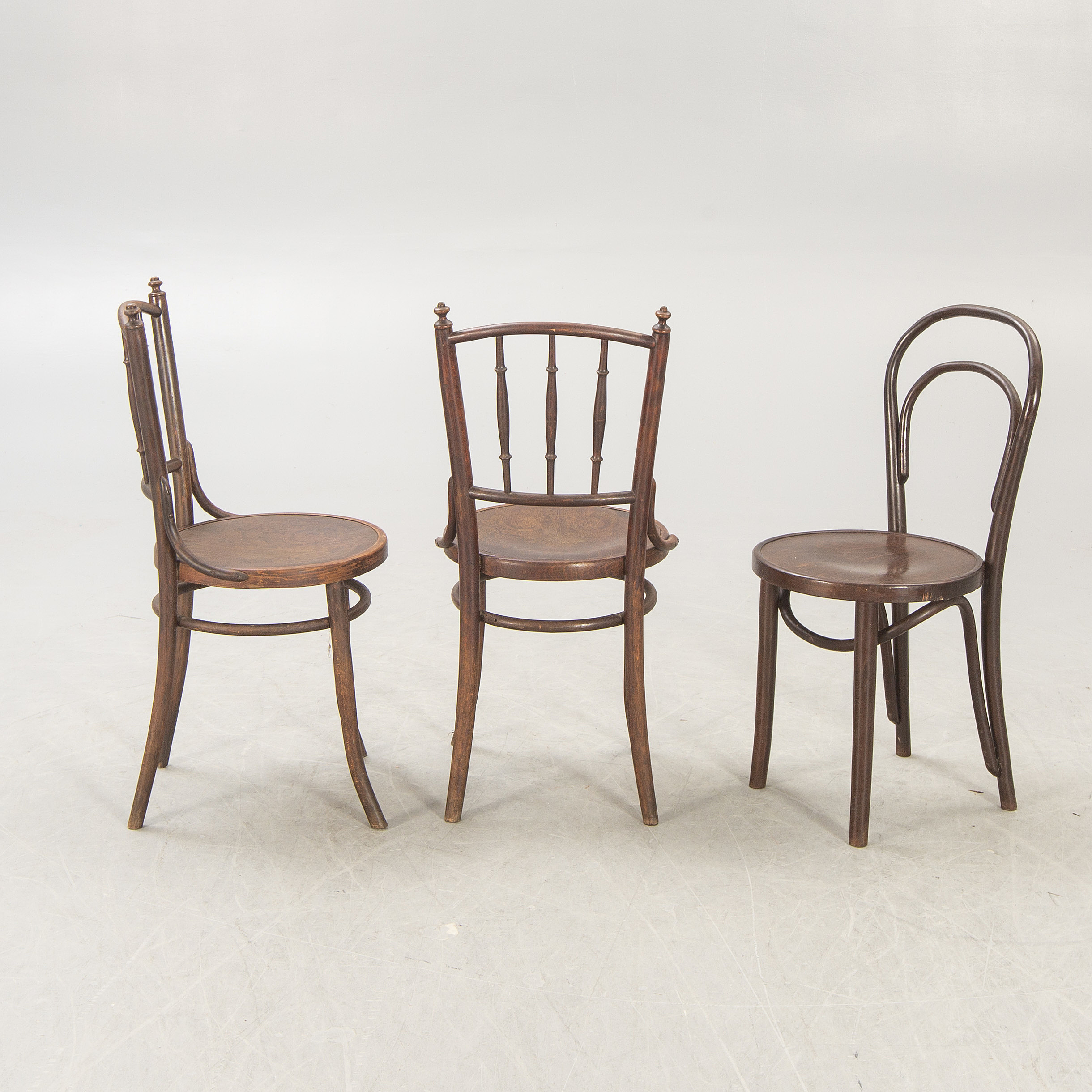 Stolar, 6 st av olika modeller, 1900-talets första del. - Bukowskis