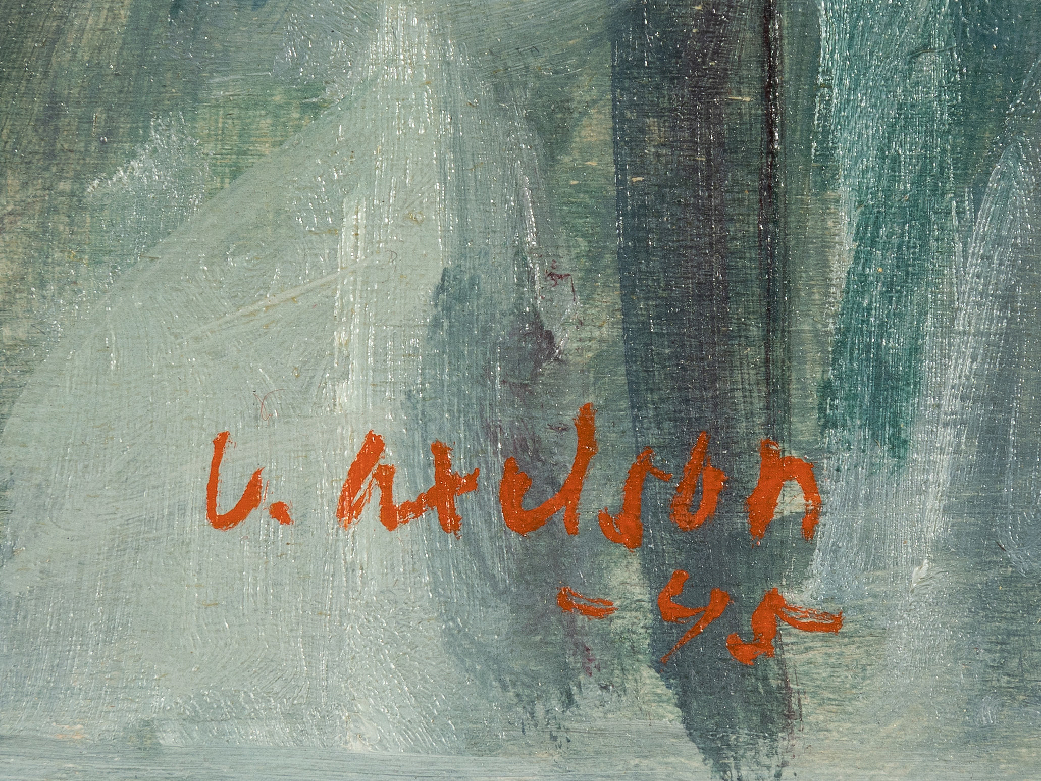 Victor Axelson, oil on panel, signed. - Bukowskis
