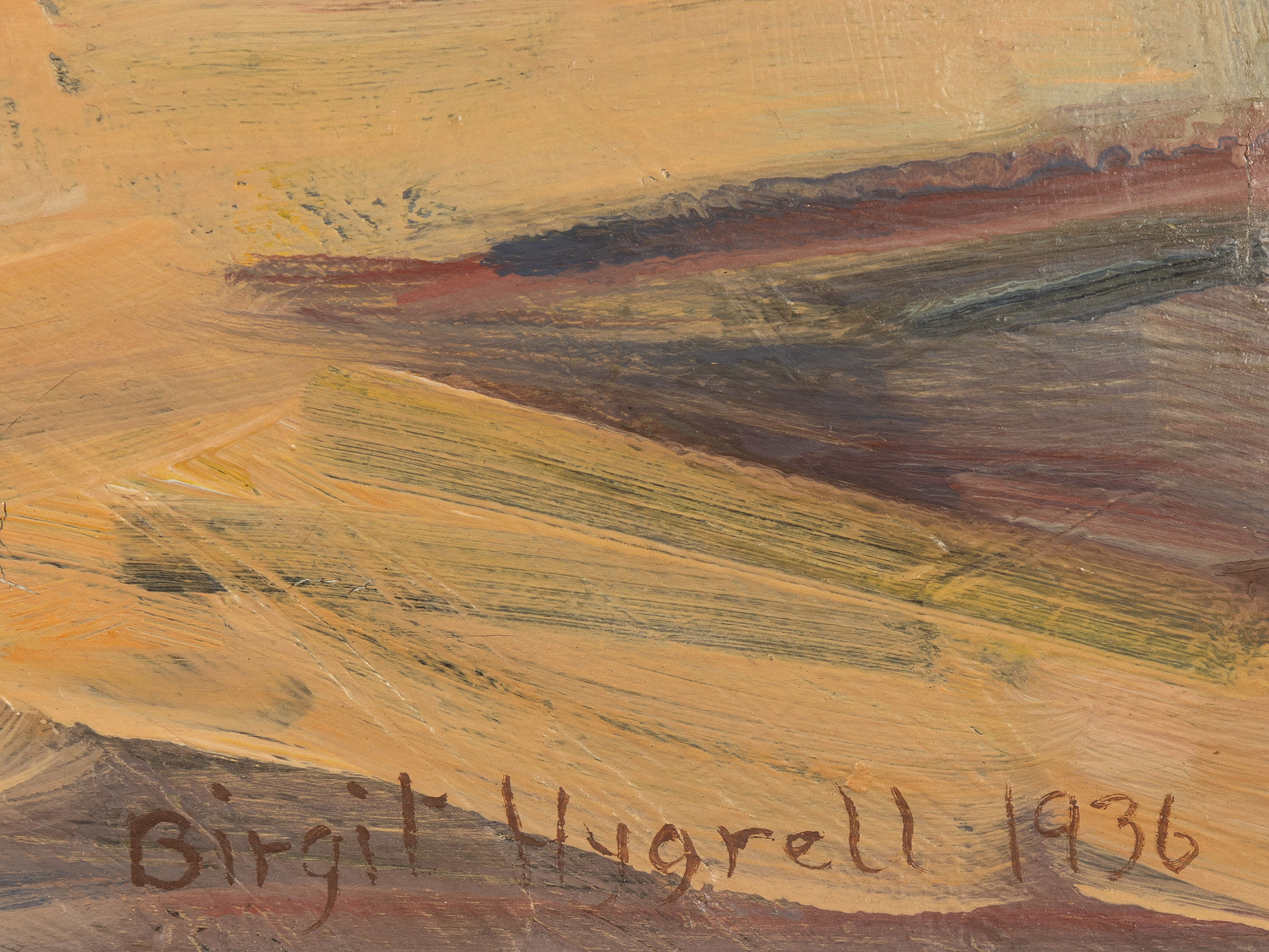 Birgit Hygrell, oil on canvas, signed and dated 1936. - Bukowskis
