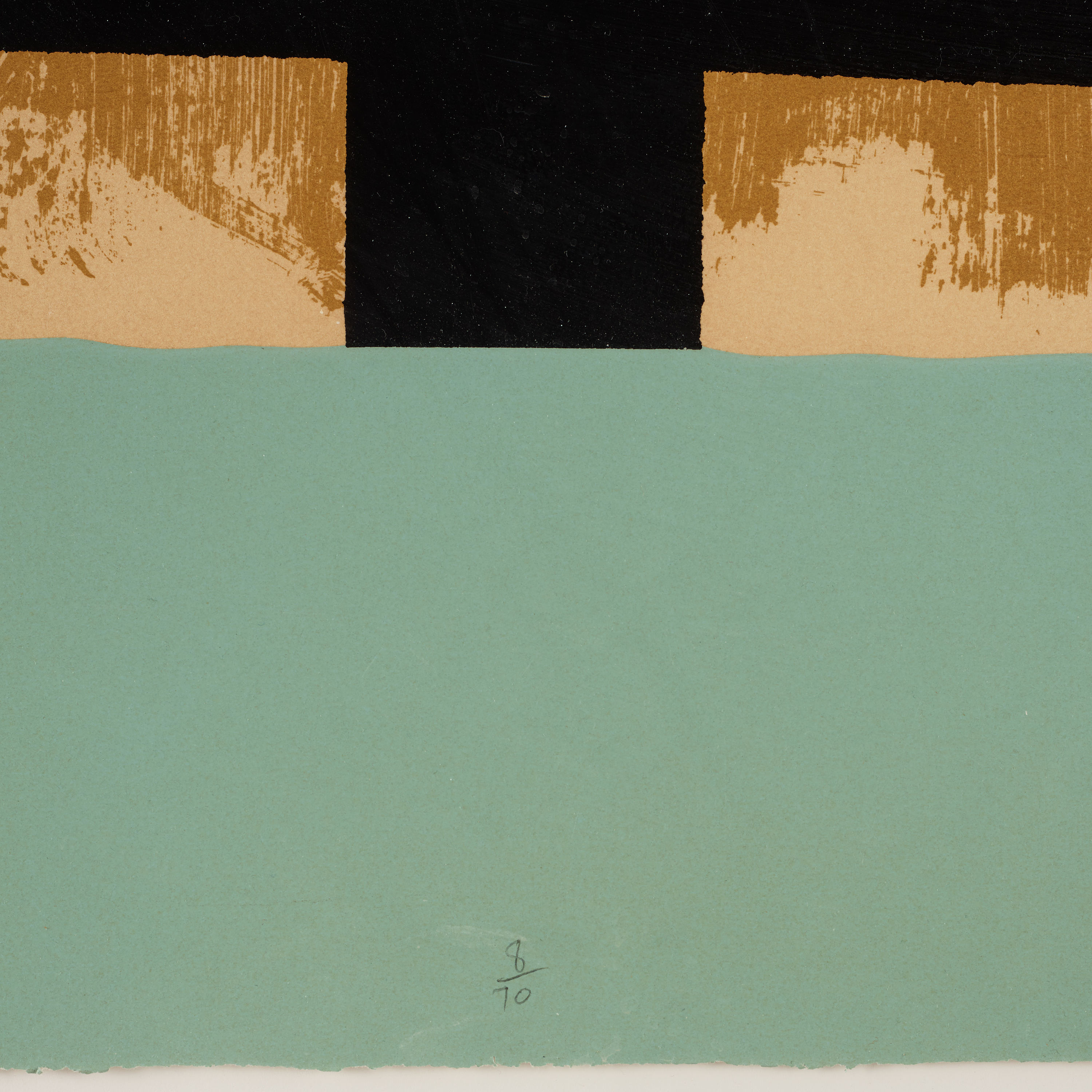 Stephen Buckley, lithograph in colours, 1981. Signed and numbered 8/70 ...