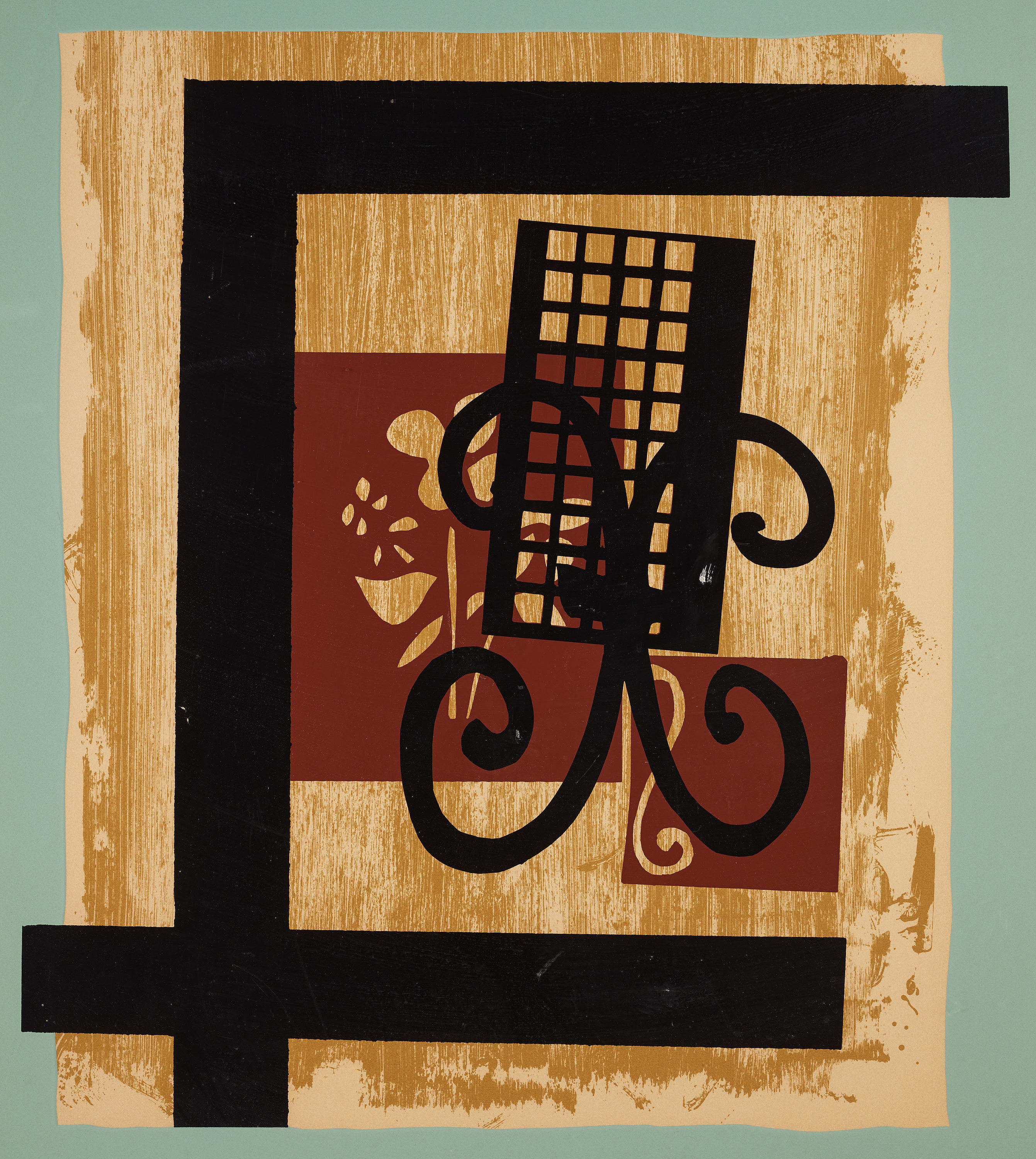 Stephen Buckley, lithograph in colours, 1981. Signed and numbered 8/70 ...