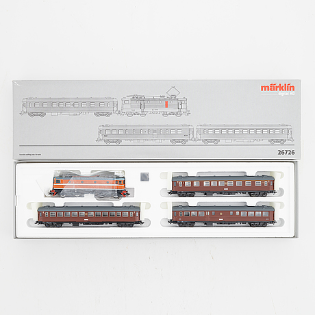 Märklin, trainset model no 26726, gauge H0. - Bukowskis