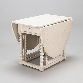 A late Baroque folding table from later half of the 18th century ...