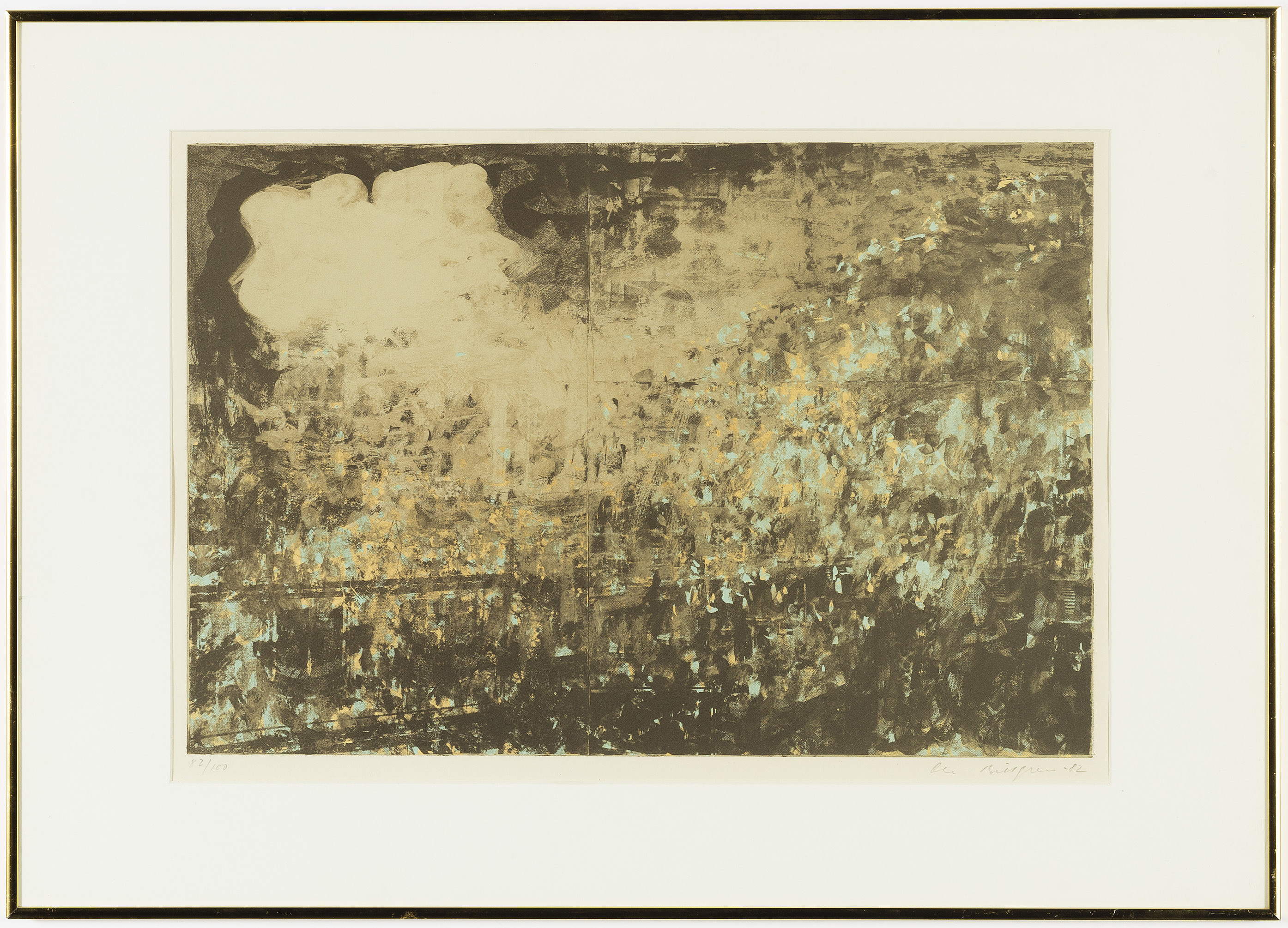 Ola Billgren, färglitografi, 1982, signerad 82/100. - Bukowskis