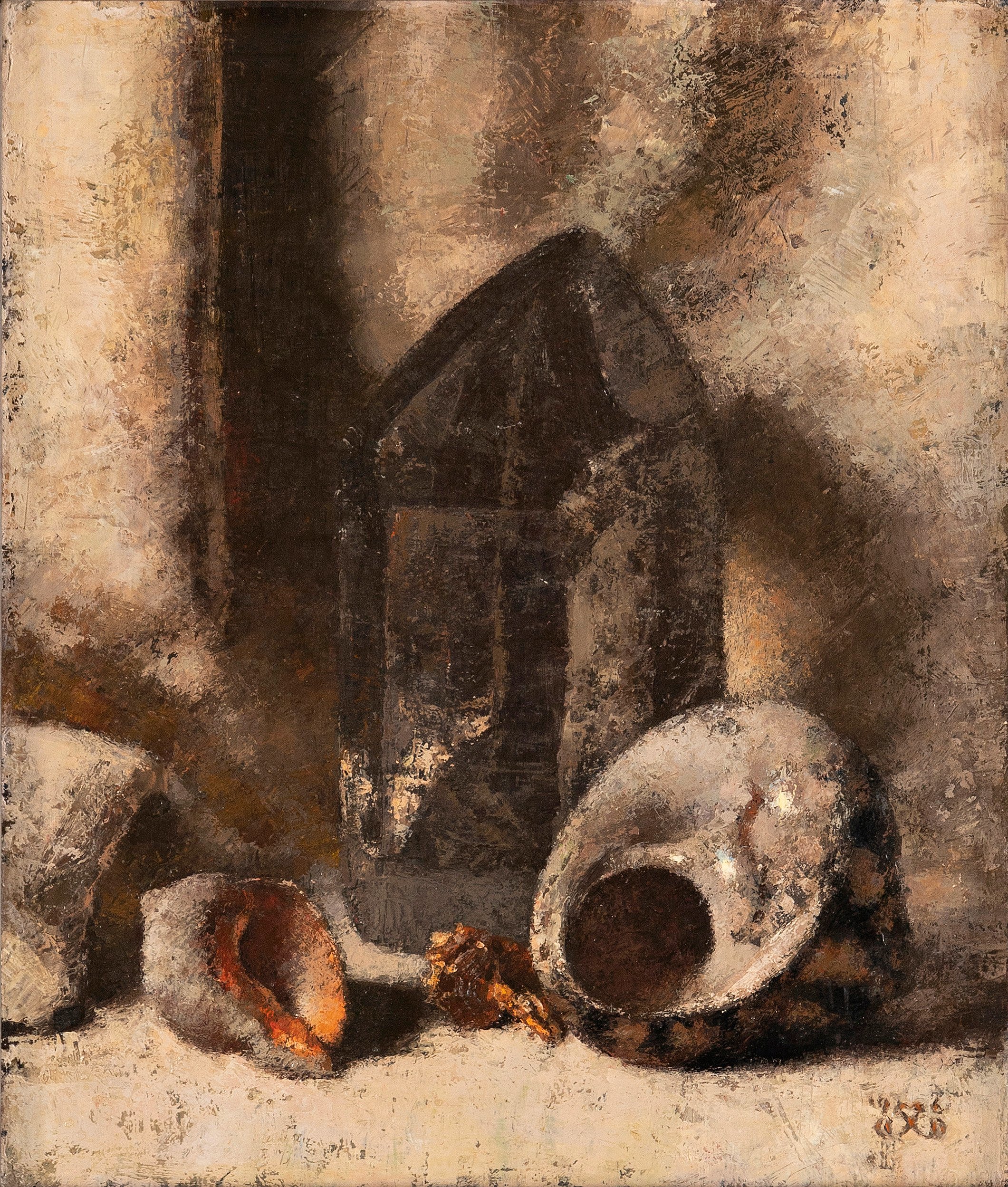 Bror Oscar Eugen Börjeson, Stilllife with shells. - Bukowskis
