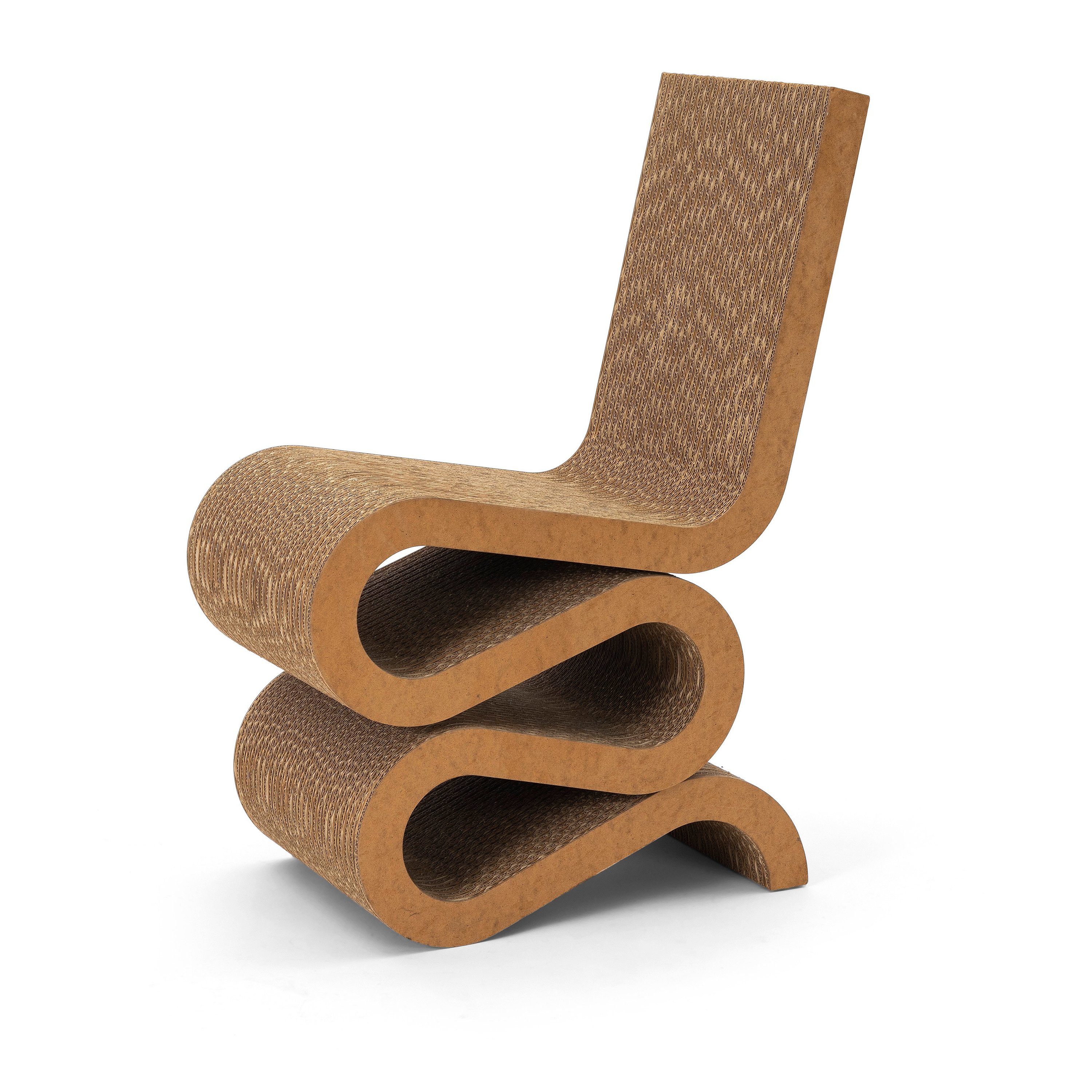 Frank Gehry, stol "Wiggle Side Chair", Vitra, efter 1992. - Bukowskis