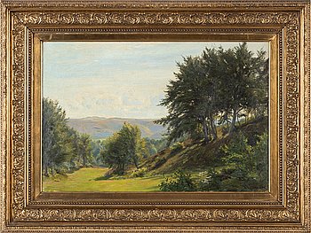 Christian Zacho, oil on canvas, signed and dated 1895. - Bukowskis