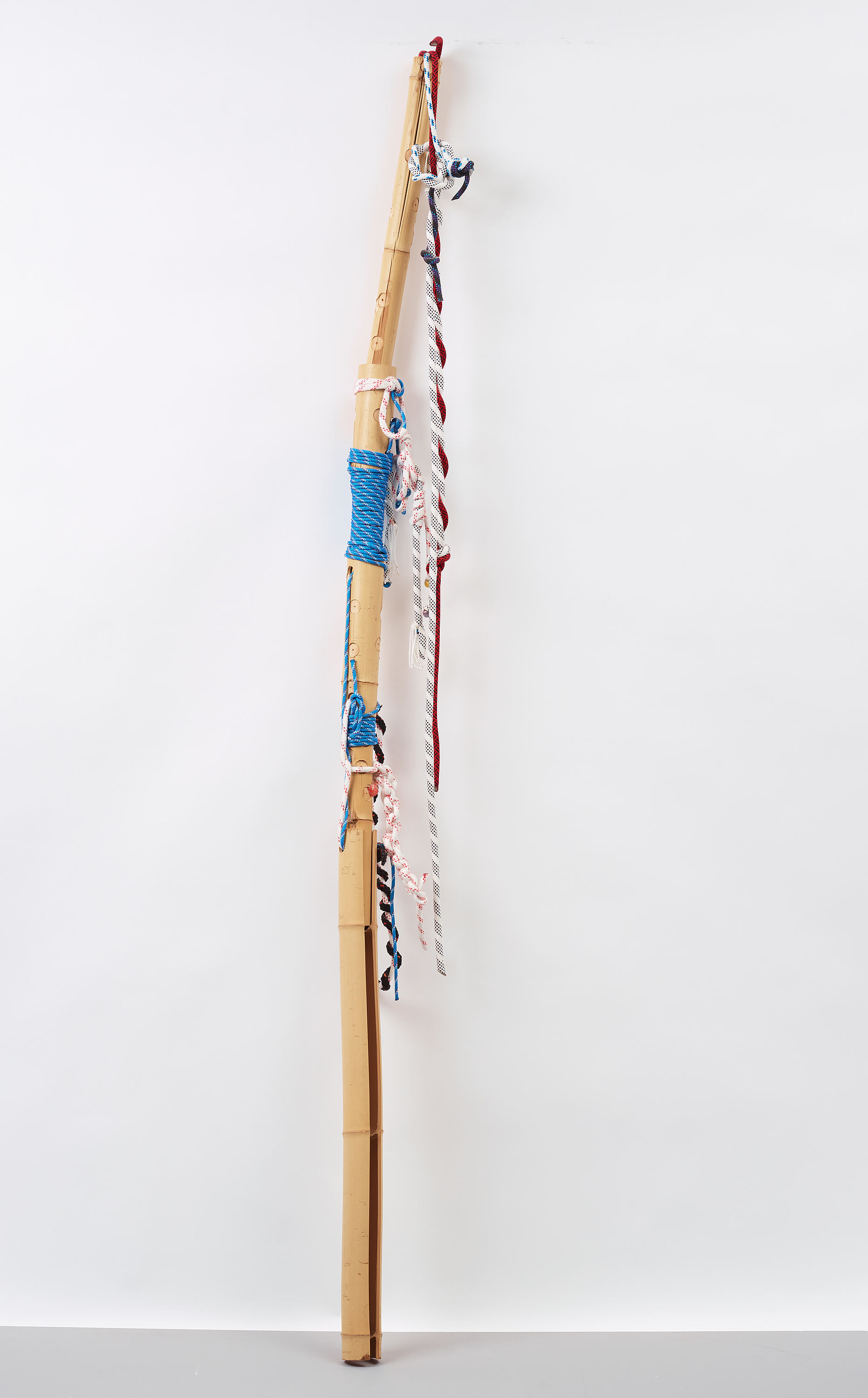 Tobias Madison & Kasper Muller, bamboo, ropes. Executed in 2010 ...