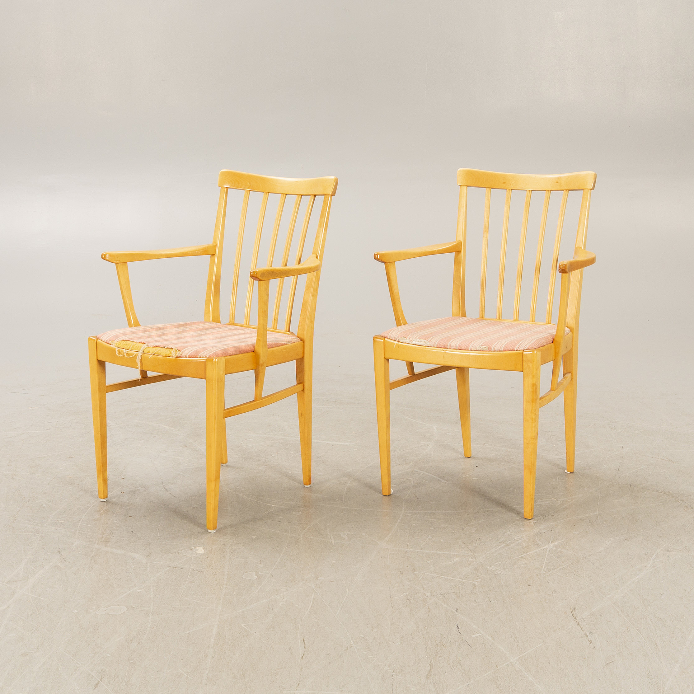 Carl Malmsten, karmstolar, 5 st, "Herrgården", Åfors Möbelfabrik ...