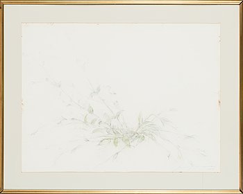 Aimo Kanerva, watercolour, signed and dated -71. - Bukowskis