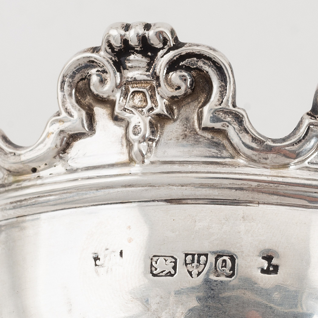 Samling silver, nyrokoko, England, bl.a. Josiah Williams, Chester, 1896 ...