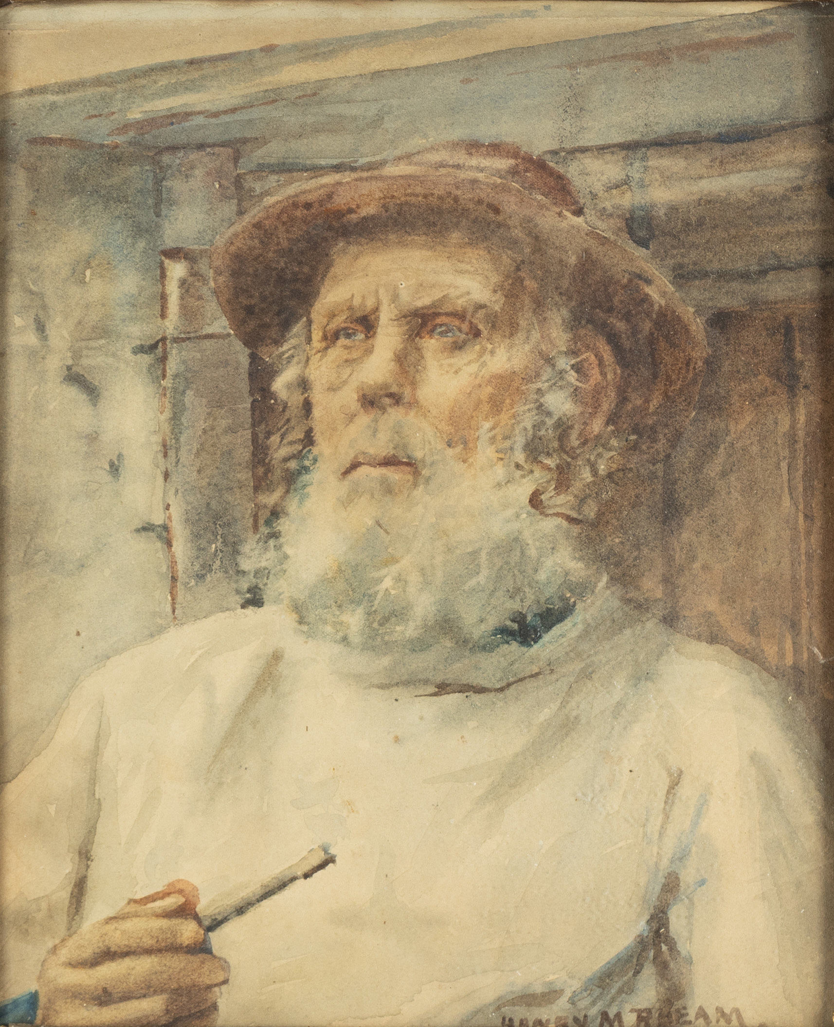 Henry Meynell Rheam, akvarell, signerad. - Bukowskis