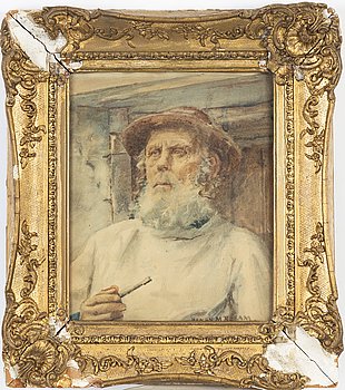 Henry Meynell Rheam, akvarell, signerad. - Bukowskis