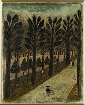 Gösta Gustavson, oil on canvas, signed and dated 1969. - Bukowskis