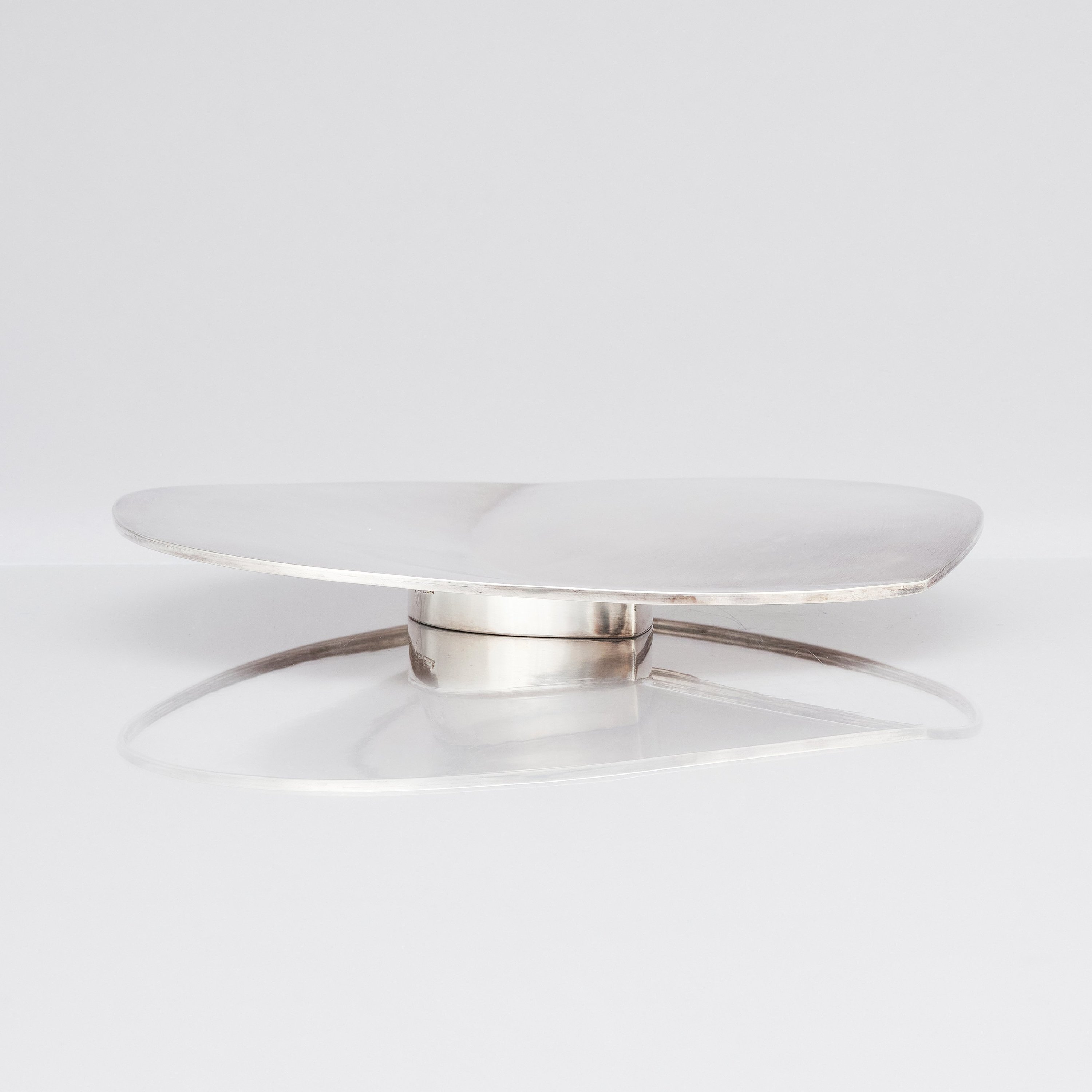 Jan Brunk, a sterling silver dish, Stockholm 1986. - Bukowskis