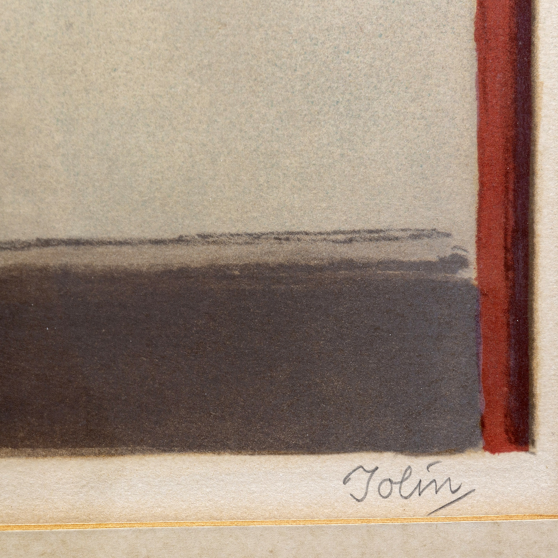 Einar Jolin, lithograph in colours signed and numbered 3/36, - Bukowskis