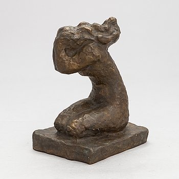 Wäinö Aaltonen, a bronze sculpture, signed and dated 1923. - Bukowskis