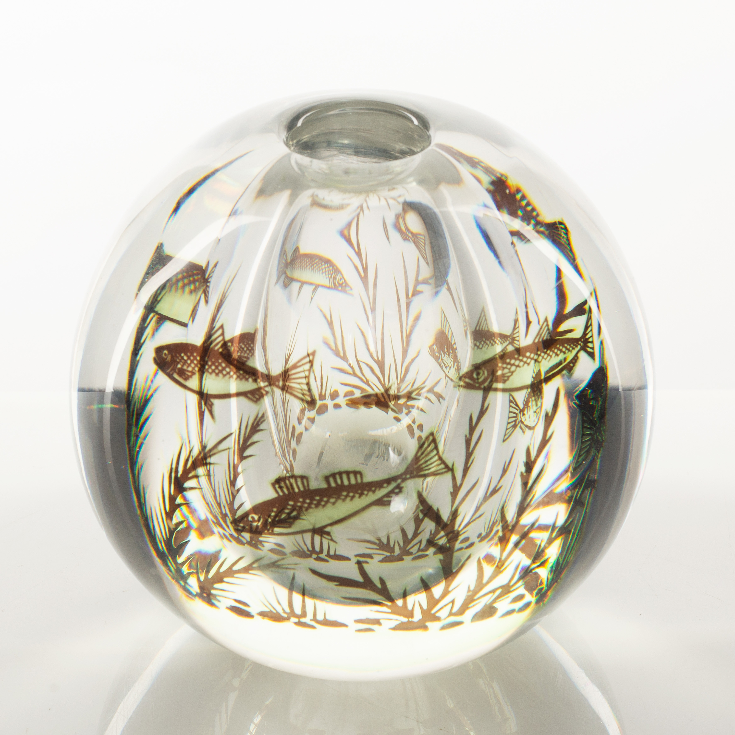 Edward Hald, a graal vase, Orrefors. - Bukowskis