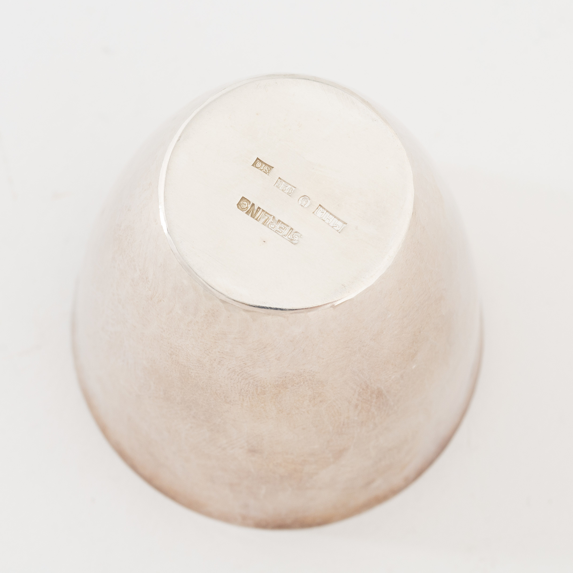 Six swedish silver beakers, mark of Hedwig Westermark Smide & Form ...