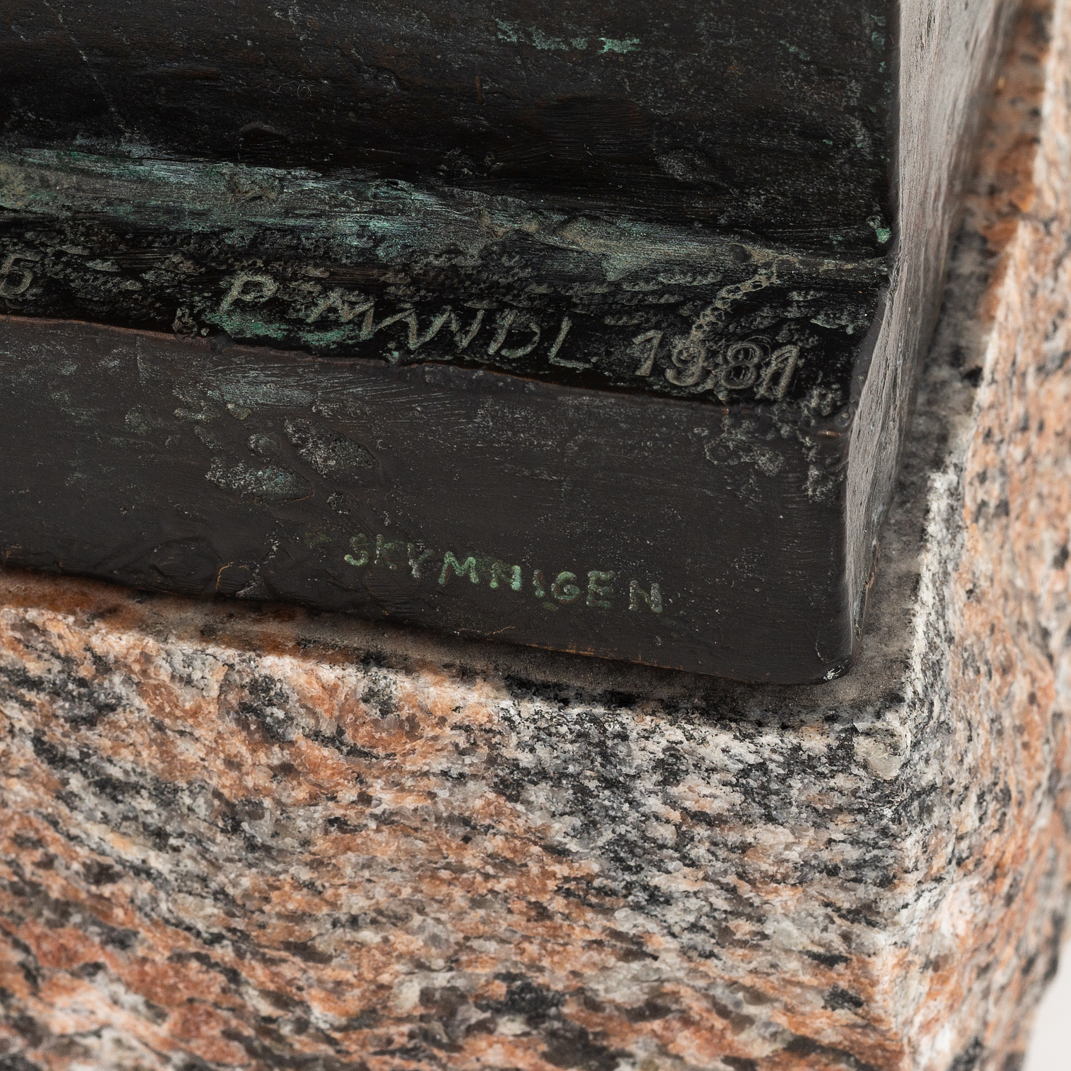 Peter Mandl, skulptur, brons, 1981, signerad 1/5. - Bukowskis