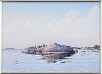 Svante Petri, oil on canvas, signed. - Bukowskis