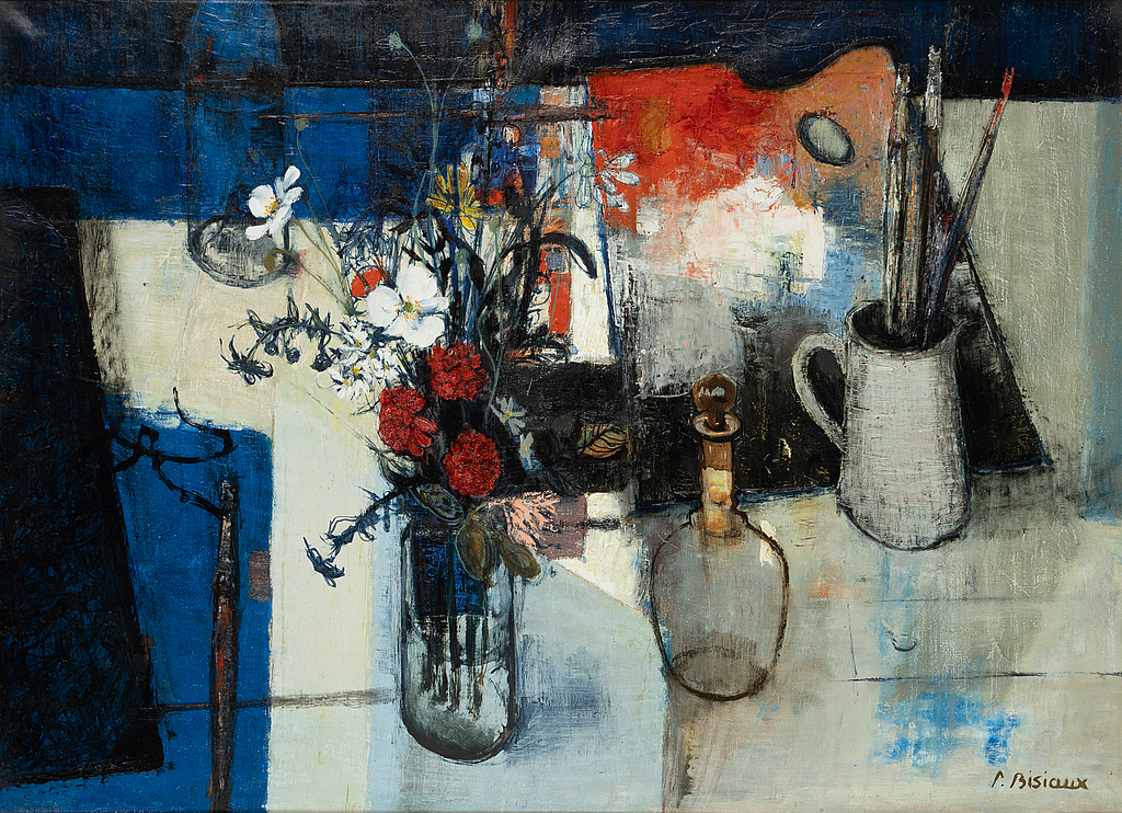 Pierre Bisiaux, oil on canvas, signed. - Bukowskis