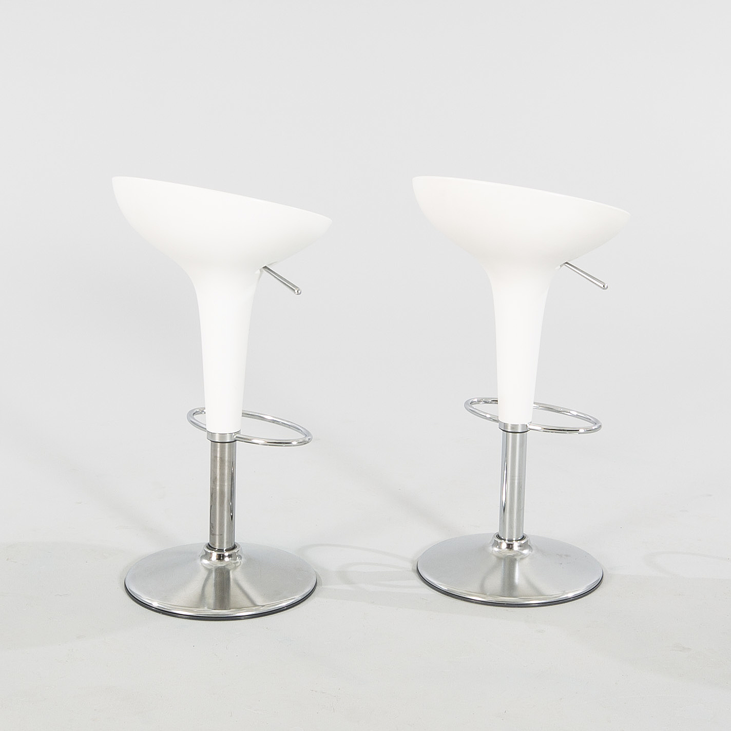 A pair of Stefano Giovannoni Bombo bar stools for Magis italy 21st ...