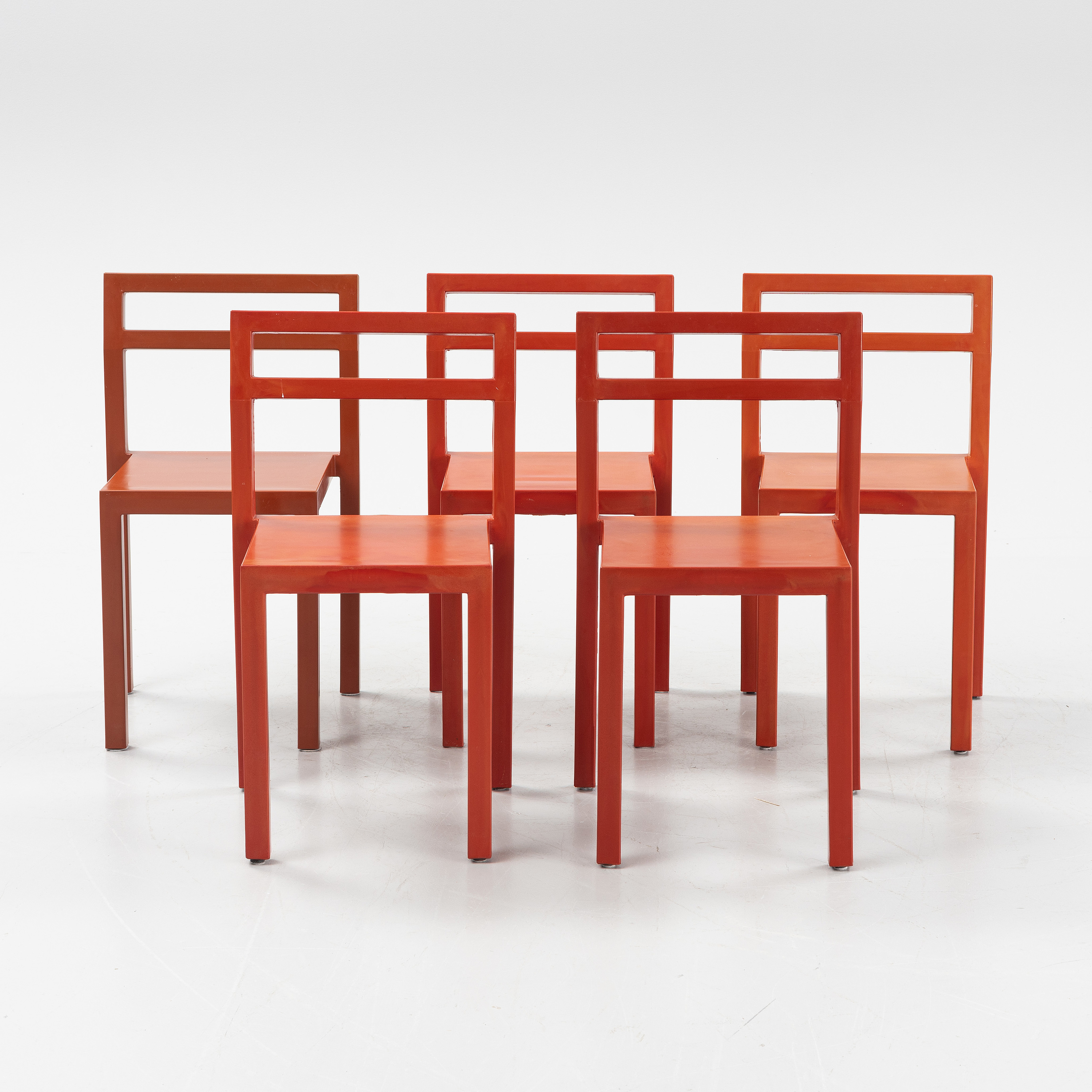 Boris Berlin/Poul Christiansen, stolar, 5 st, "Non", Komplot design ...