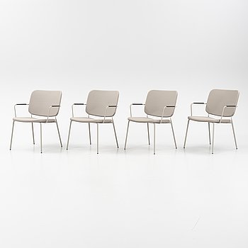 Jens Fager, four 'Feather' chairs, Edsbyn, 2016. - Bukowskis