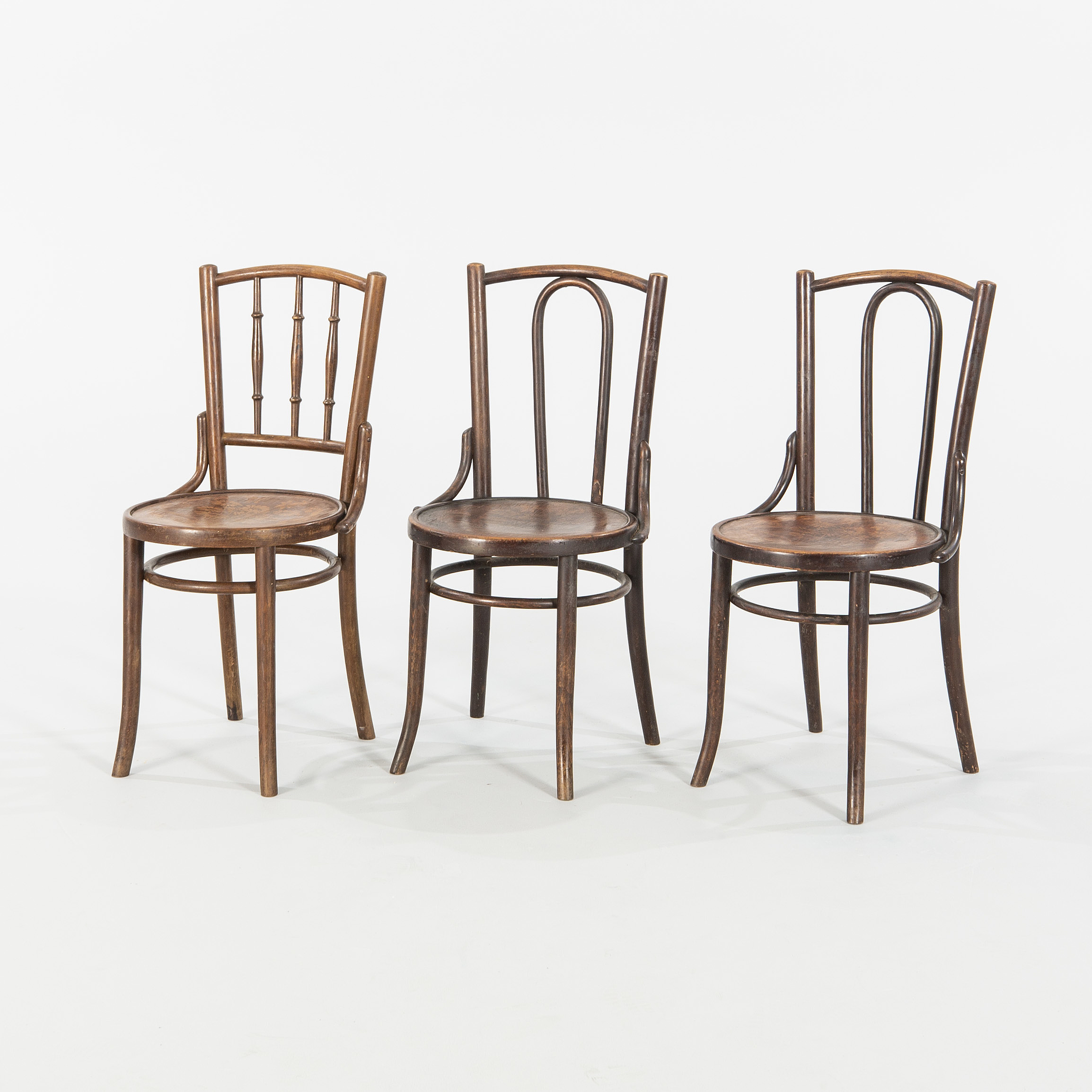 A set of three chairs, first half of the 20th century. - Bukowskis