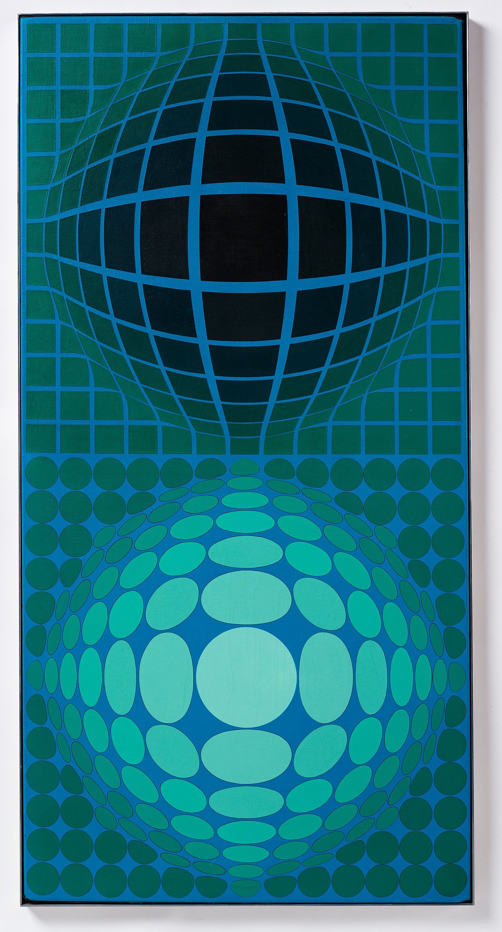 Victor Vasarely, "OLTAR-ZOELD". - Bukowskis