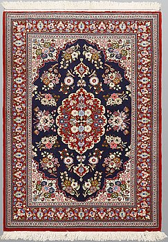 A rug, Qum, ca 150 x 107 cm. - Bukowskis